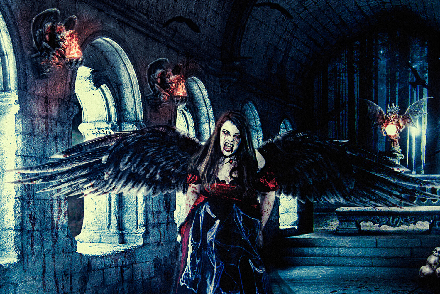 Vincenzo Virgillito - Dramatic Vampire - Photomanipulation