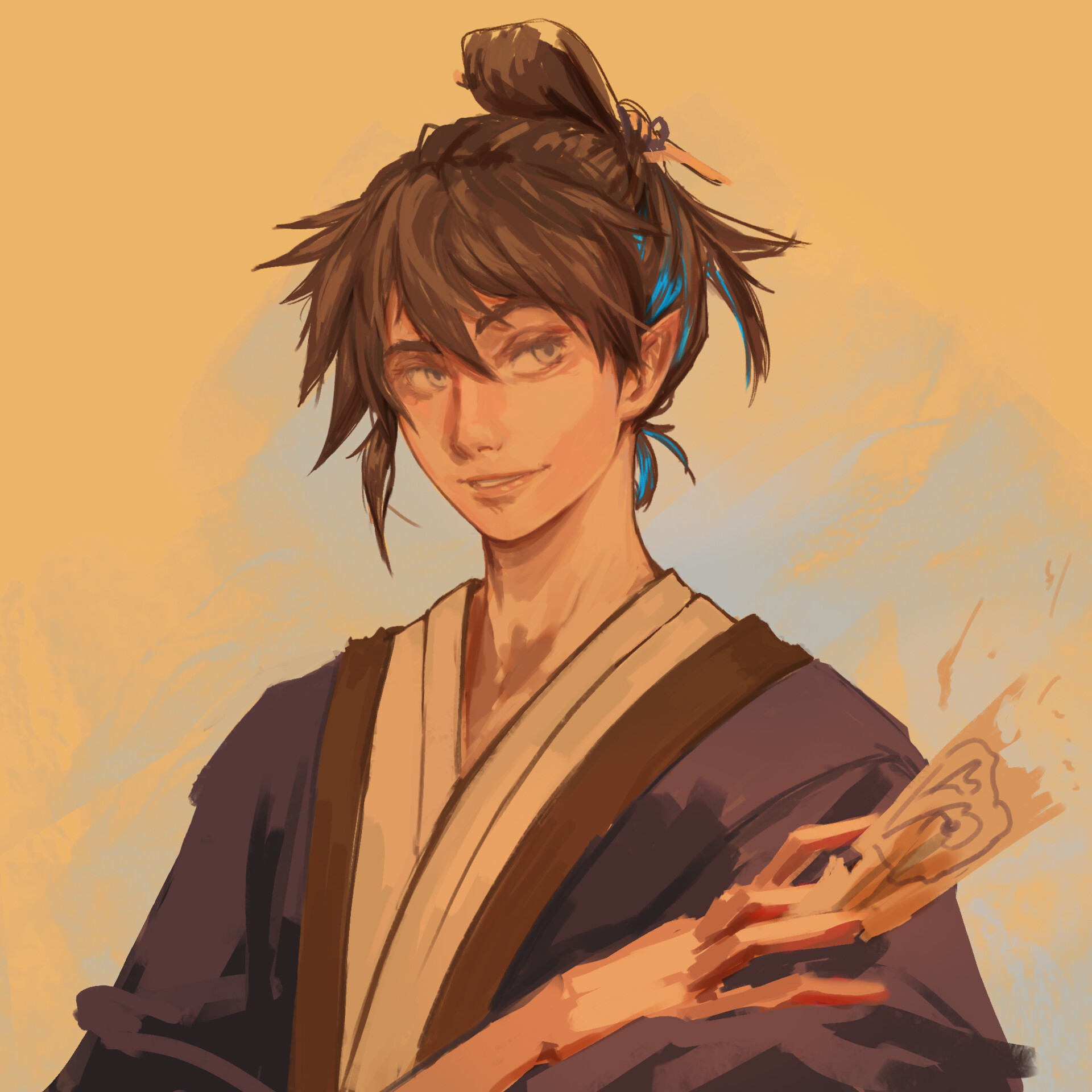 Savio Mezzacapo - New sketch of a random character