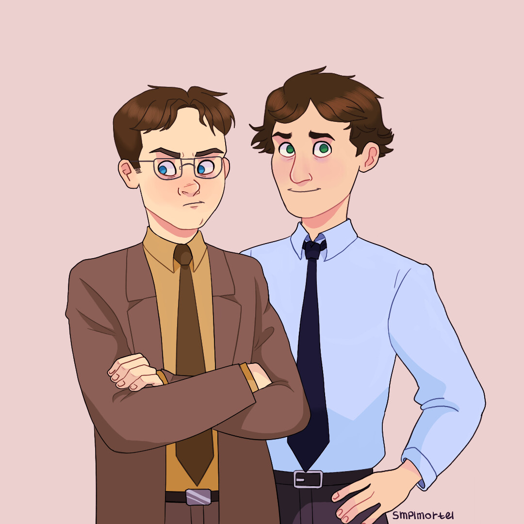ArtStation - Dwight and Jim