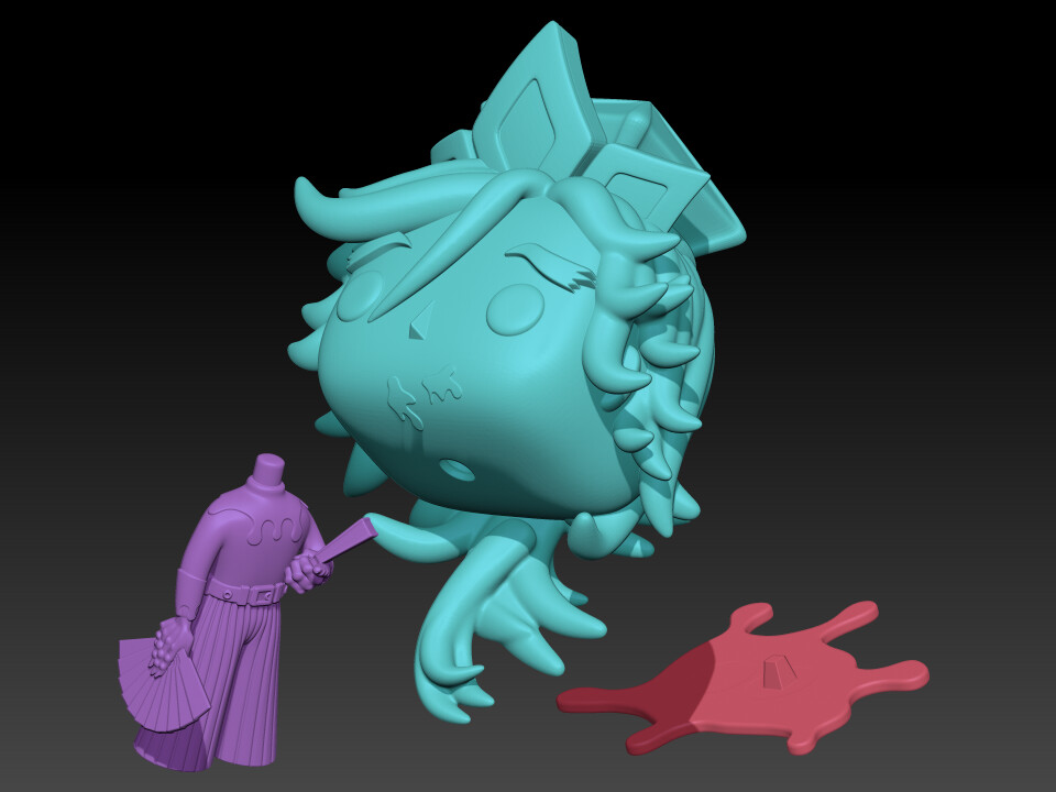 Lucian Bogdan - Demon Slayer Upper Moon 2 Doma Funko POP