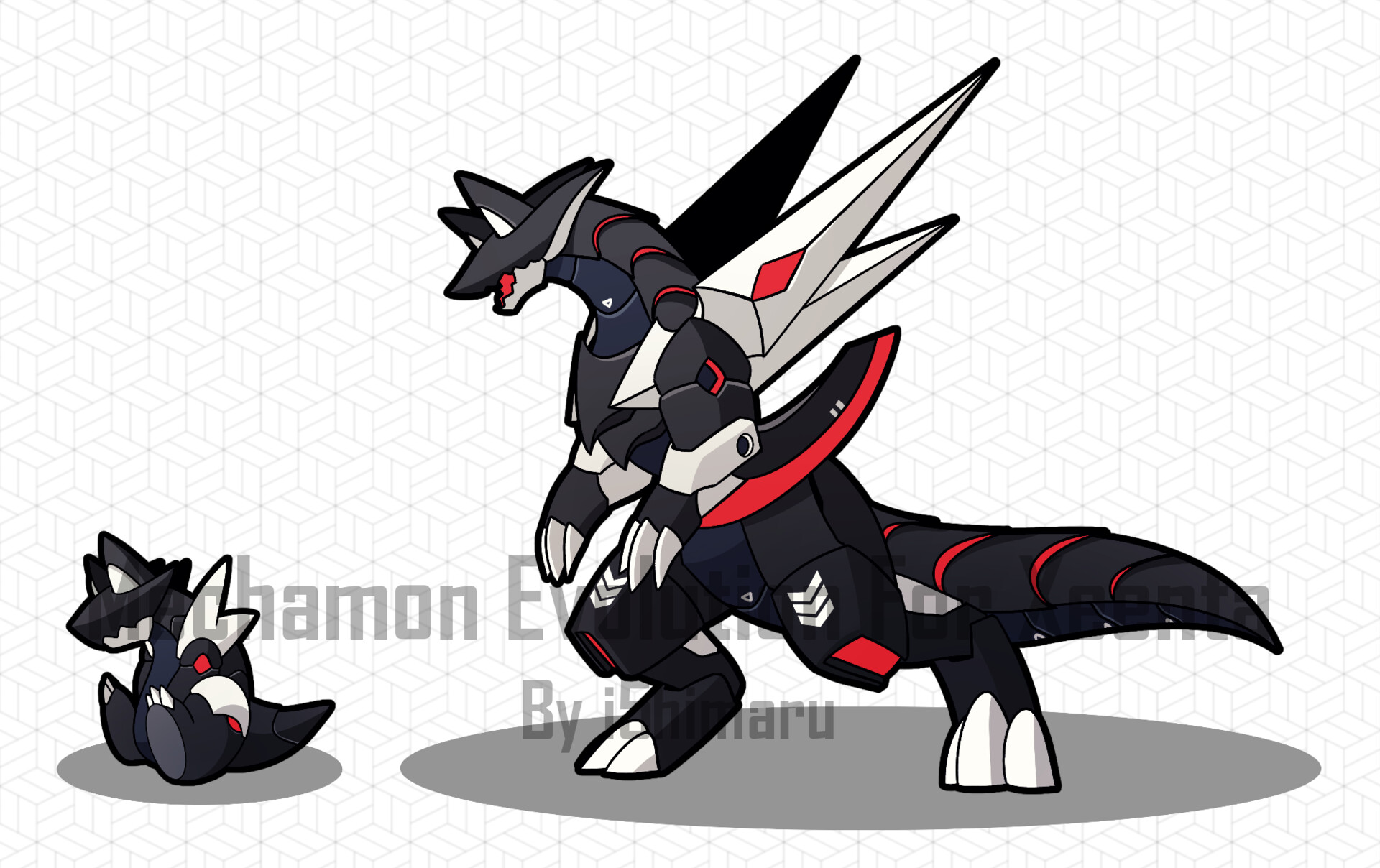 ArtStation - Mechamon Evo. For Xeenta