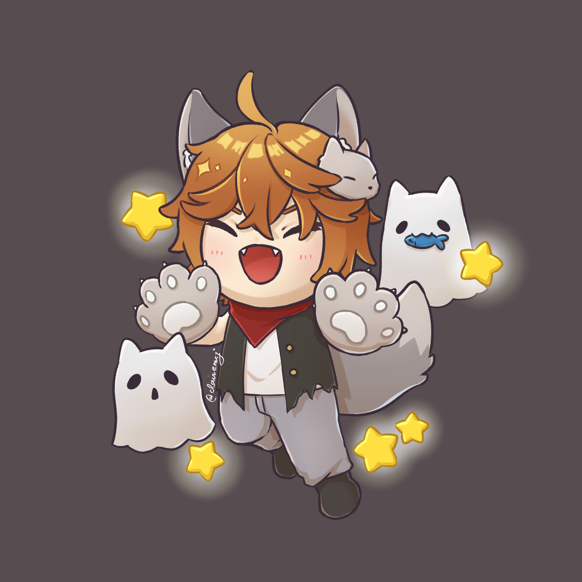 chibi werewolf