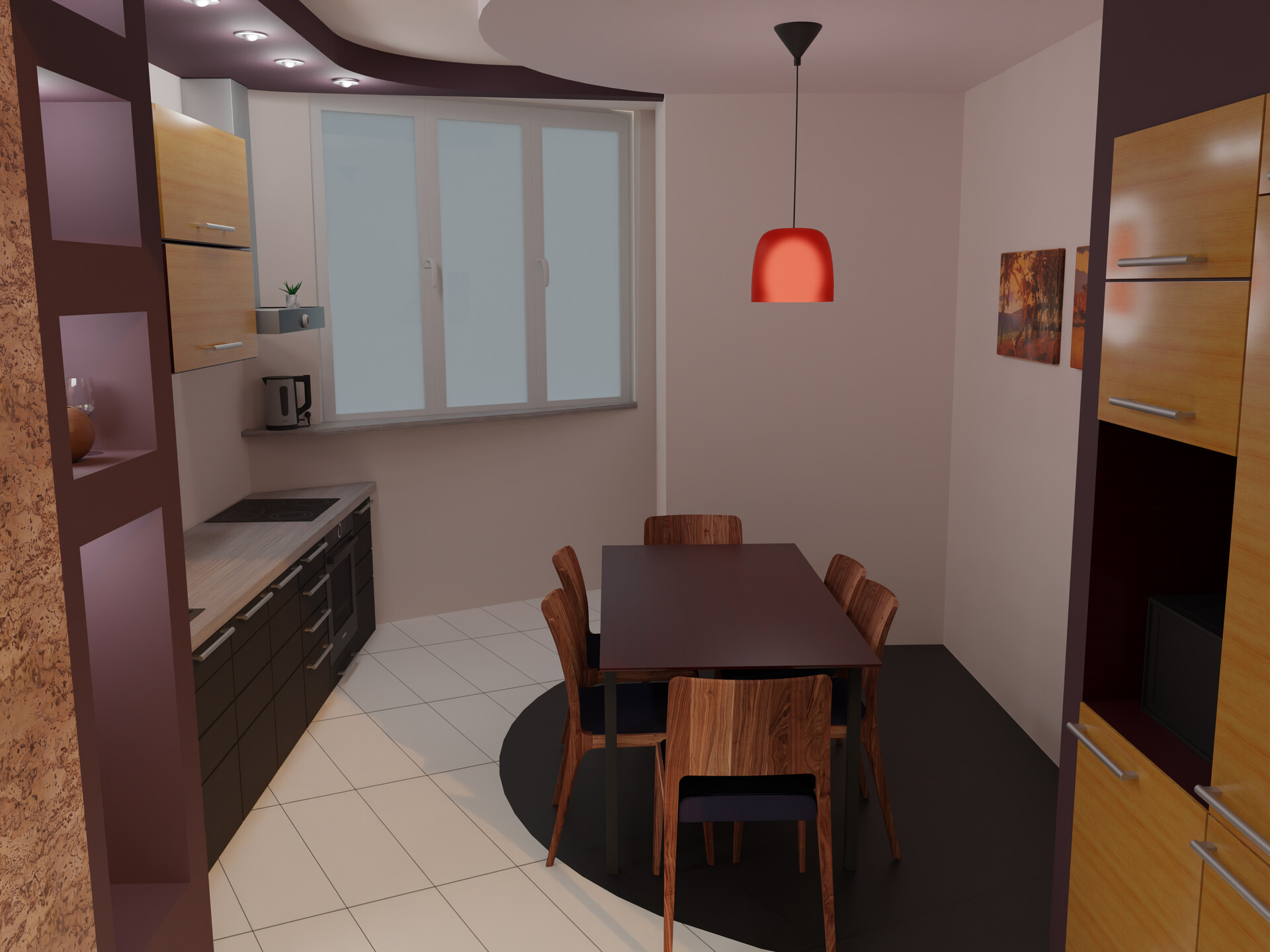 ArtStation - Kitchen interior visualisation