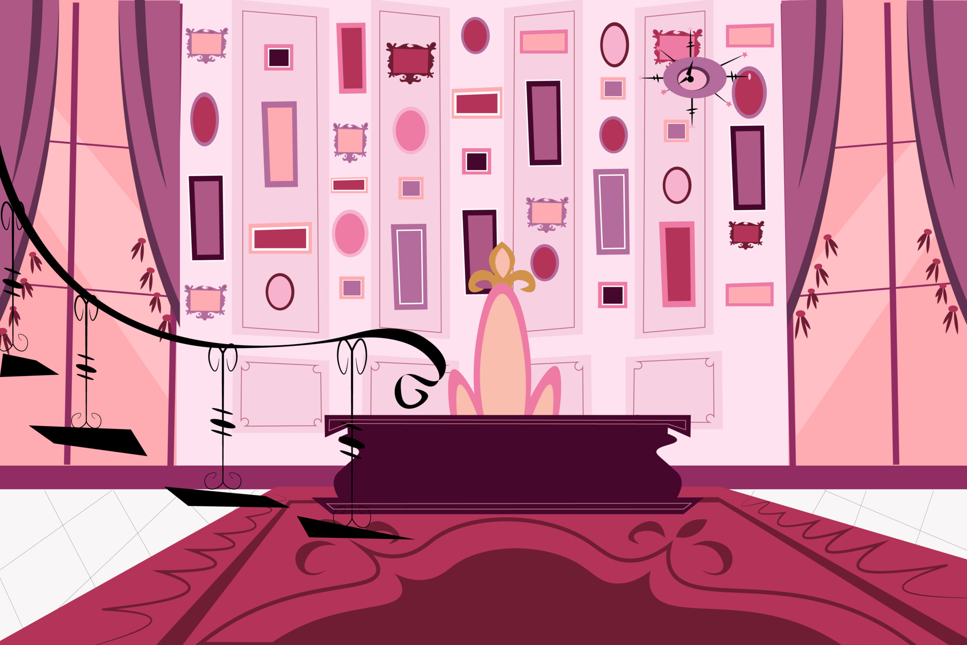 ArtStation - Cenário inspiração Mansão Foster