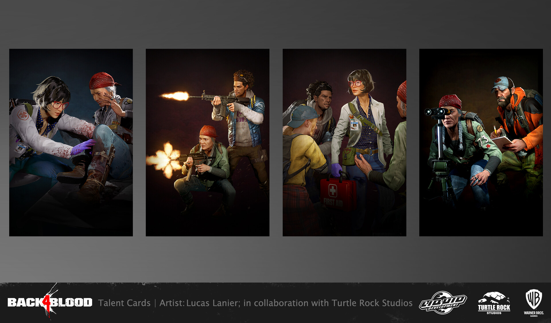 Liquid Development - Back 4 Blood - UI Elements by Liquid Development