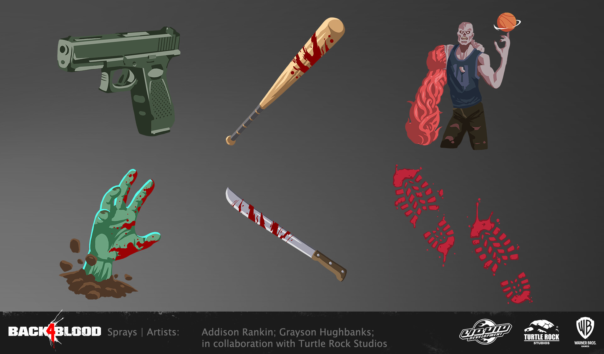 Liquid Development - Back 4 Blood - UI Elements by Liquid Development