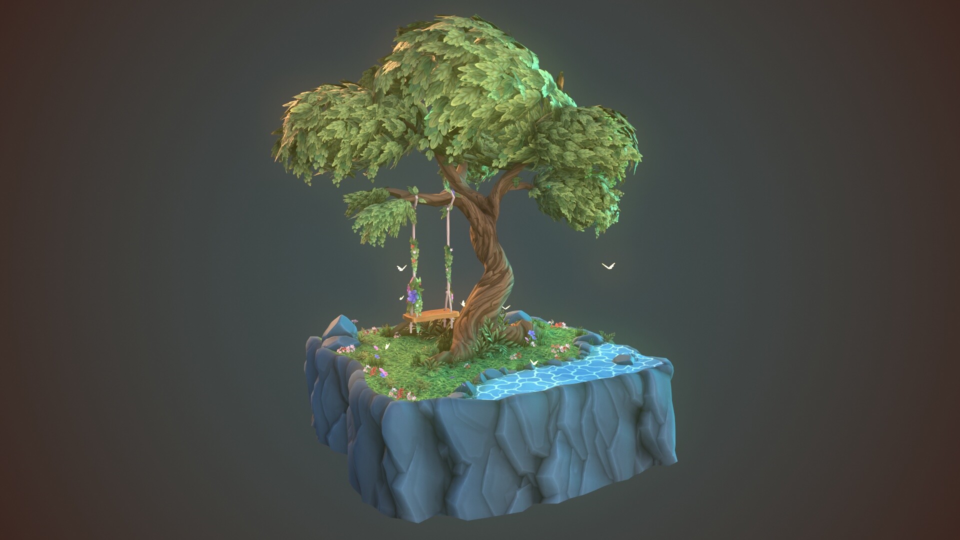 ArtStation - Stylized Tree