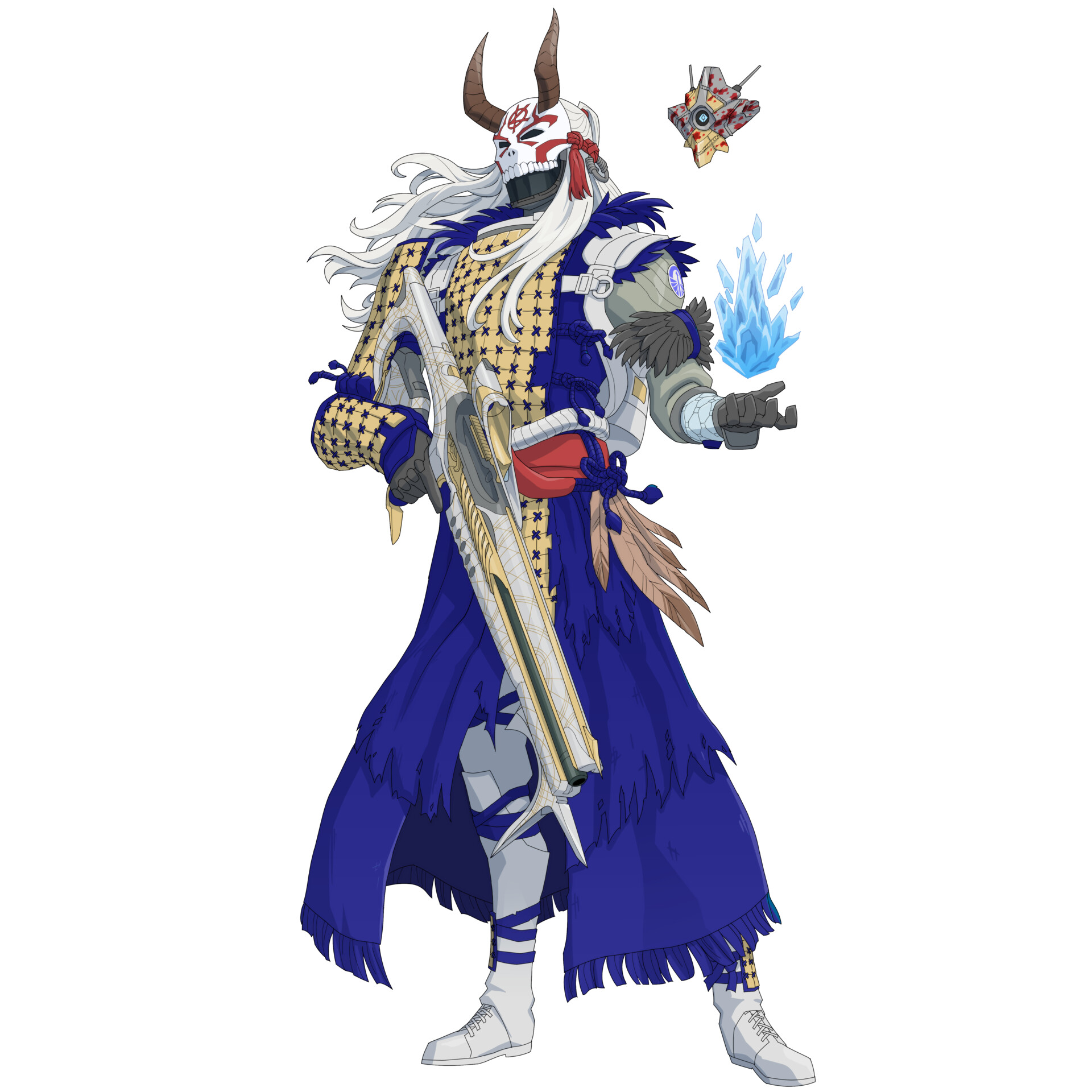 ArtStation - Commission D2 Warlock Diagotsu & Kayomasa