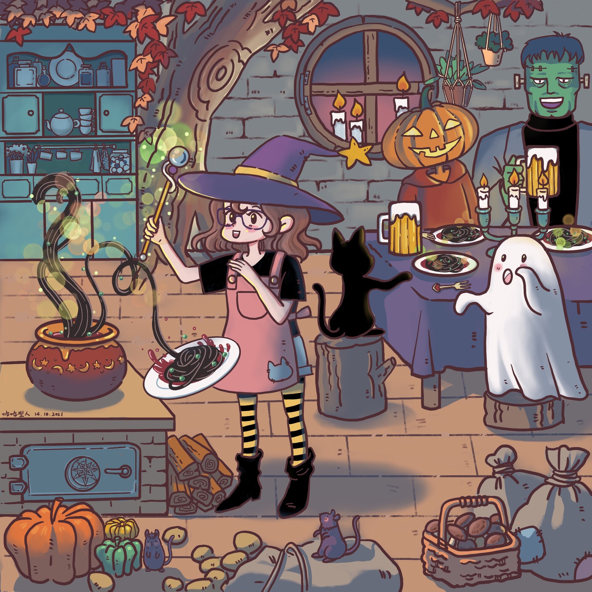 ArtStation - Happy Halloween