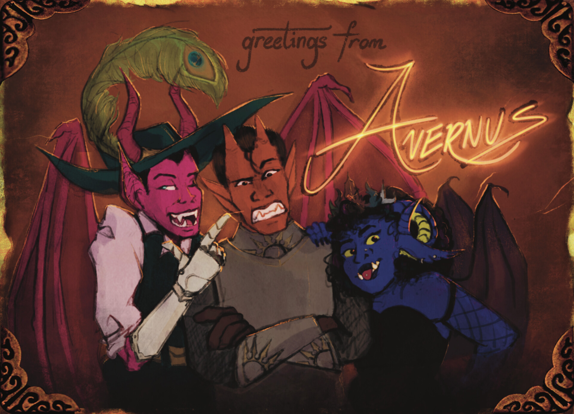 ArtStation - Greetings from Avernus!