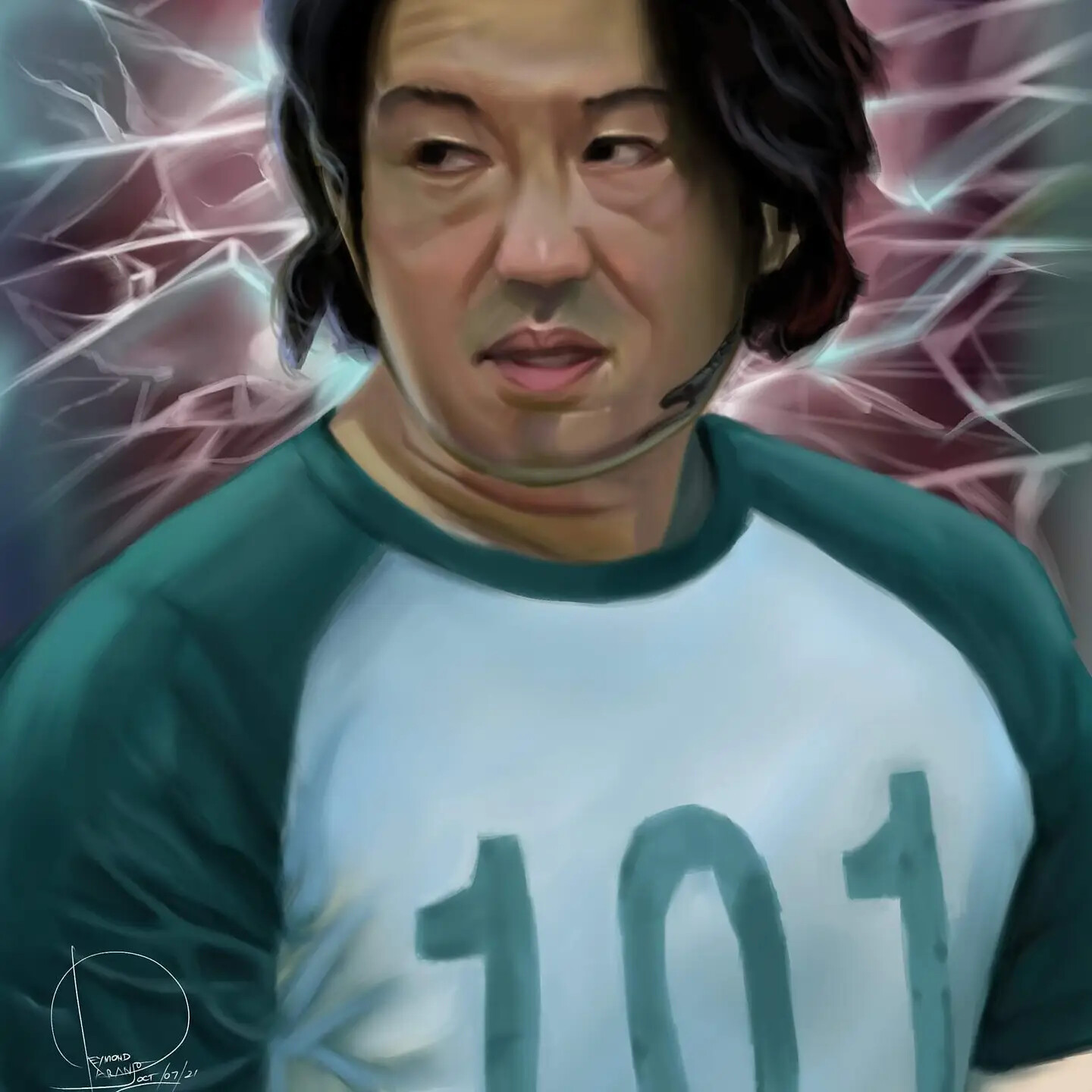 ArtStation - badass guy_squid game