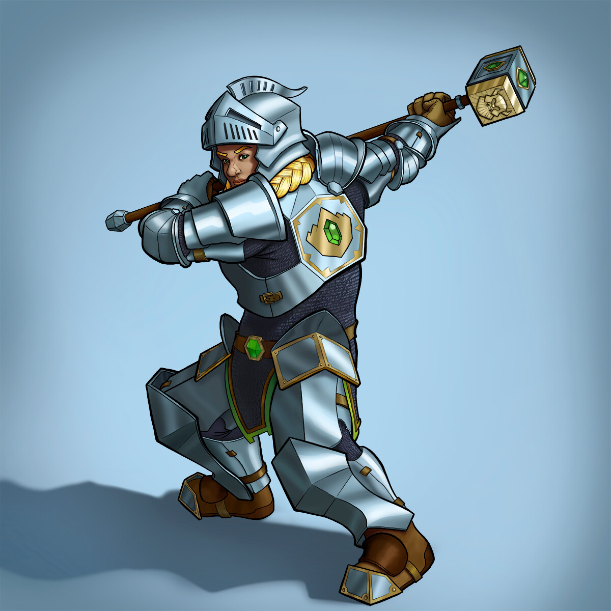 ArtStation - Dwarven Cleric