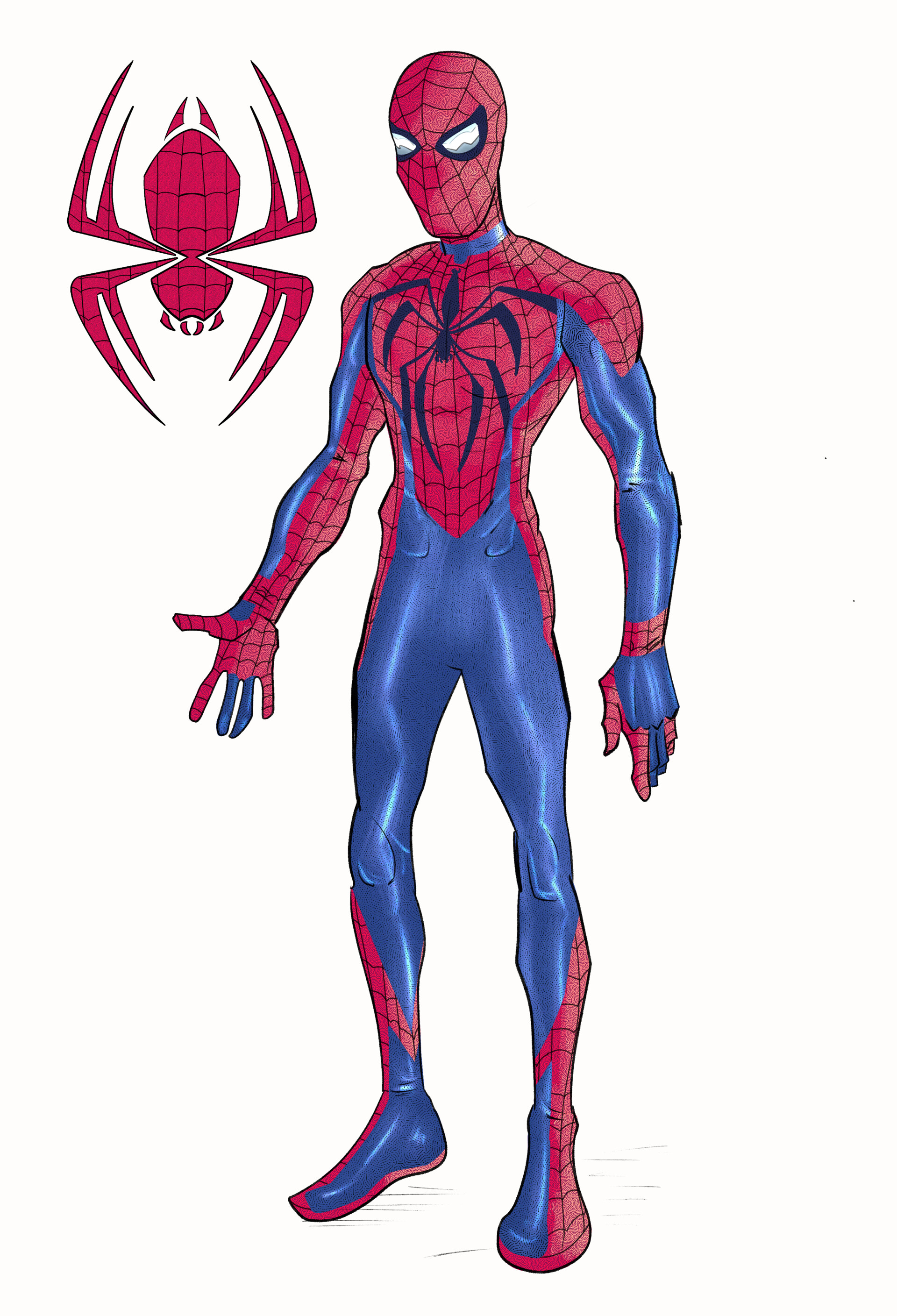 The Amazing Spider Man 2 Suit Redesign
