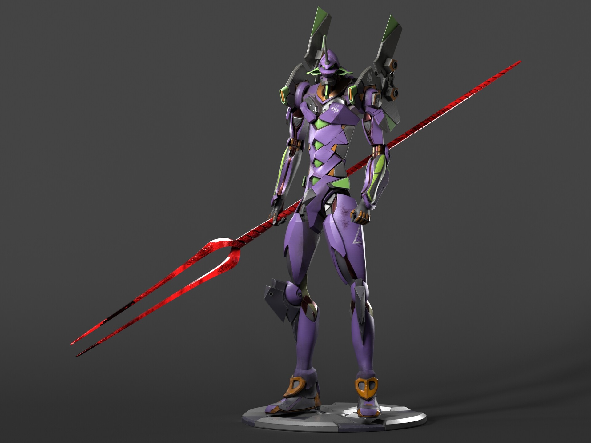 ArtStation - 战损版：EVA-001