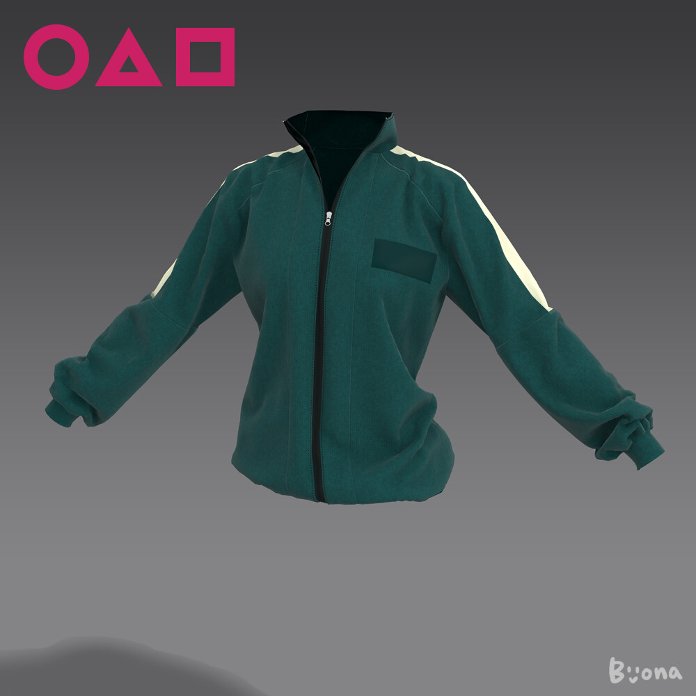 Yuky Han - Squid Game Uniform (fanart)