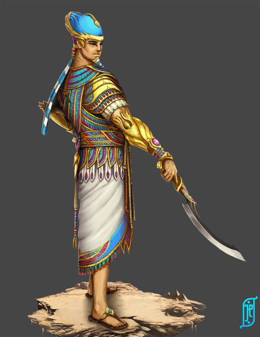 ArtStation - Character 23 - Pharaoh