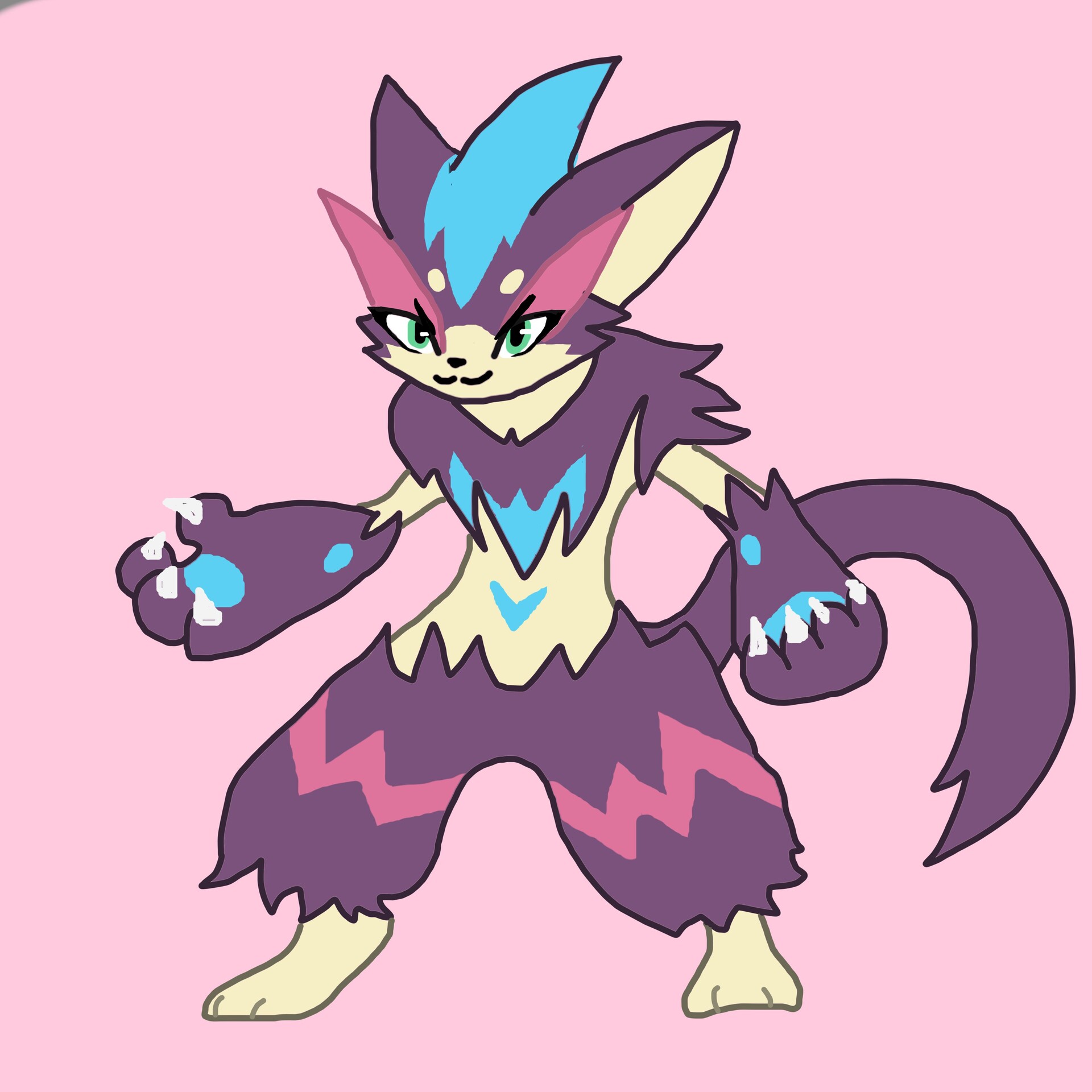 ArtStation - Puraora, Pokemon fusion