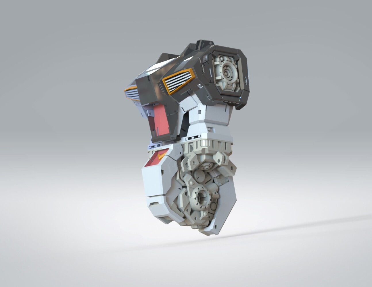 FourX Silver - 3D Prinying purpose: NU(ν) GUNDAM ver. Takigawa Kyoshi