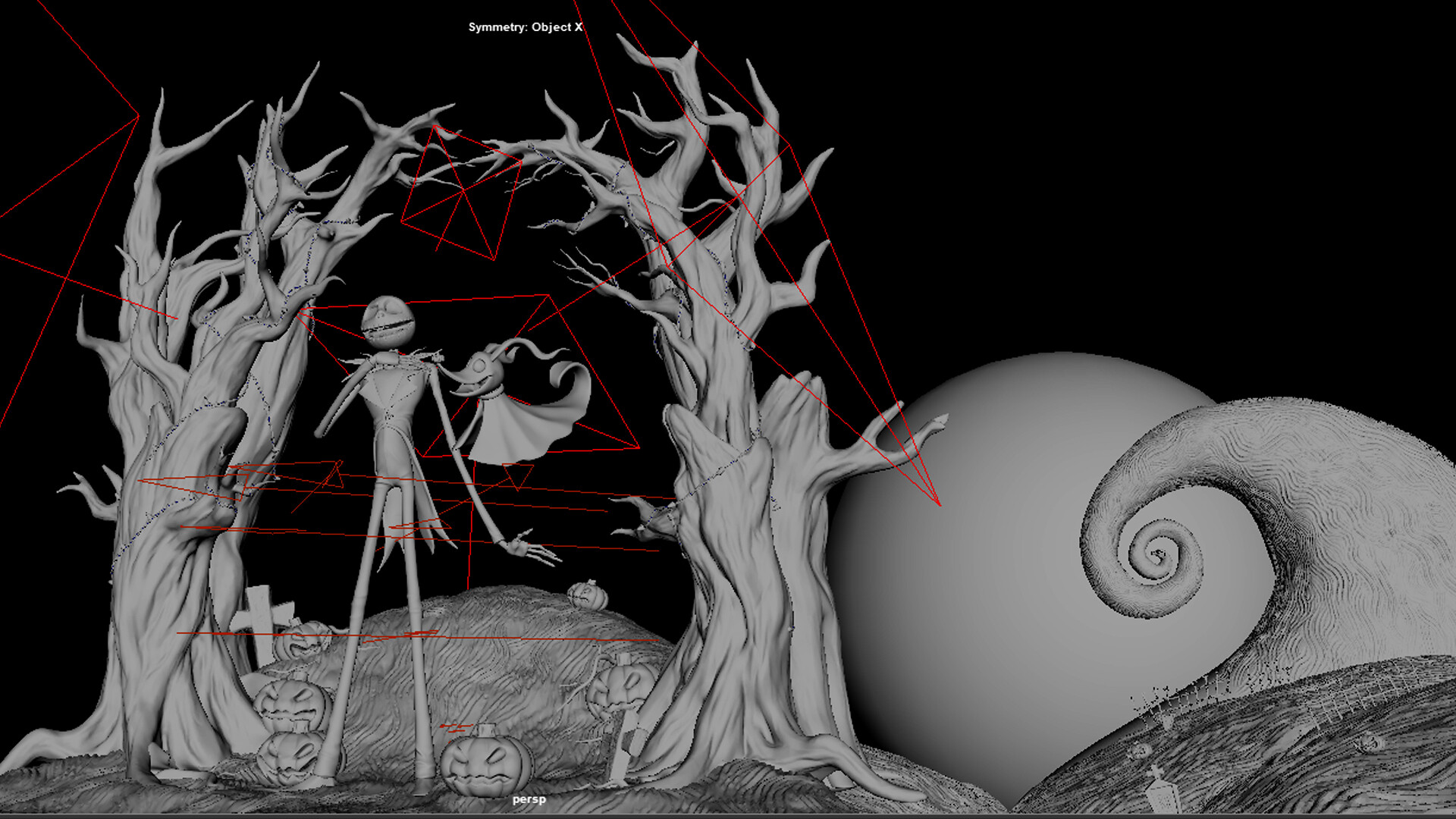 Nightmare Before Christmas Concept Art