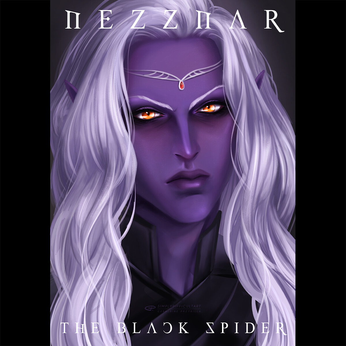 ArtStation - Nezznar - The Black Spider | Painting