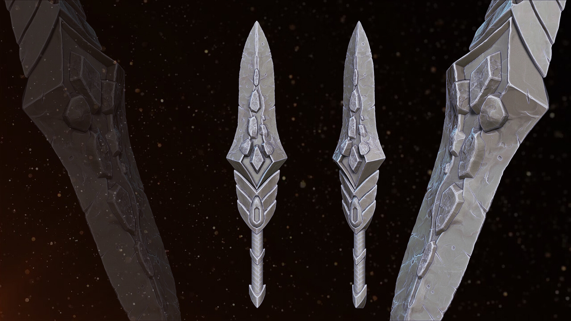 Pradeep Manocha - Stylized Sword Concept