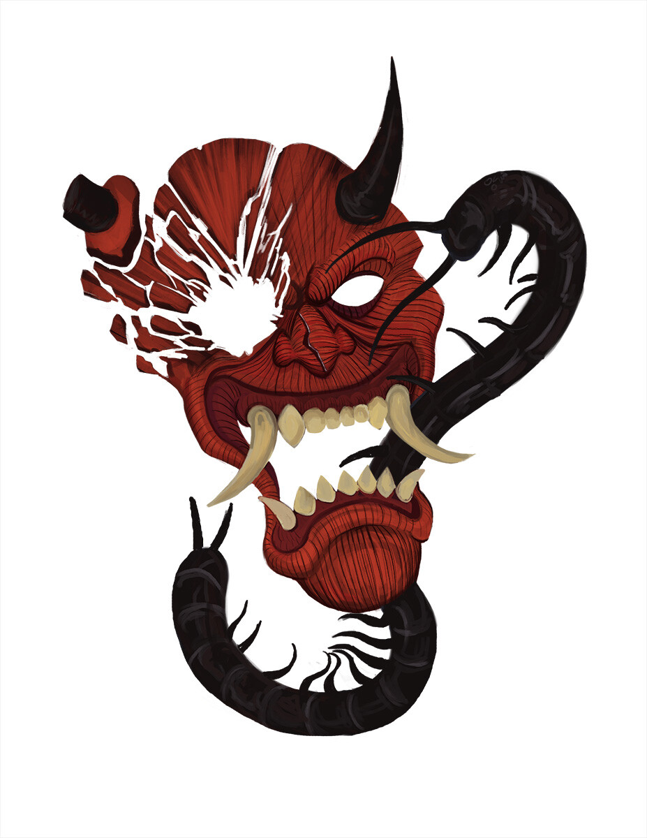 ArtStation - Cursed Mask