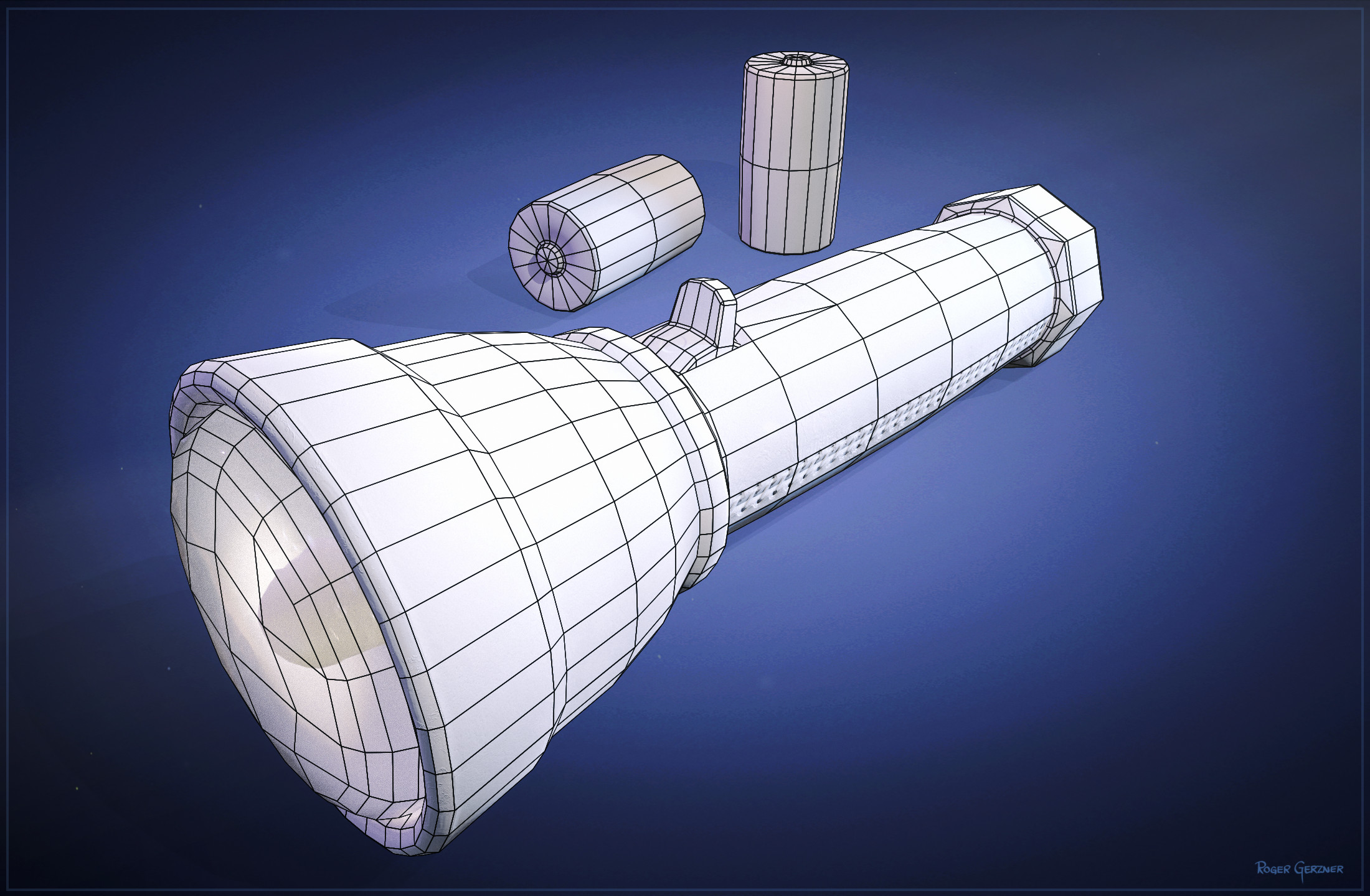Roger Gerzner - Stylized Flashlight