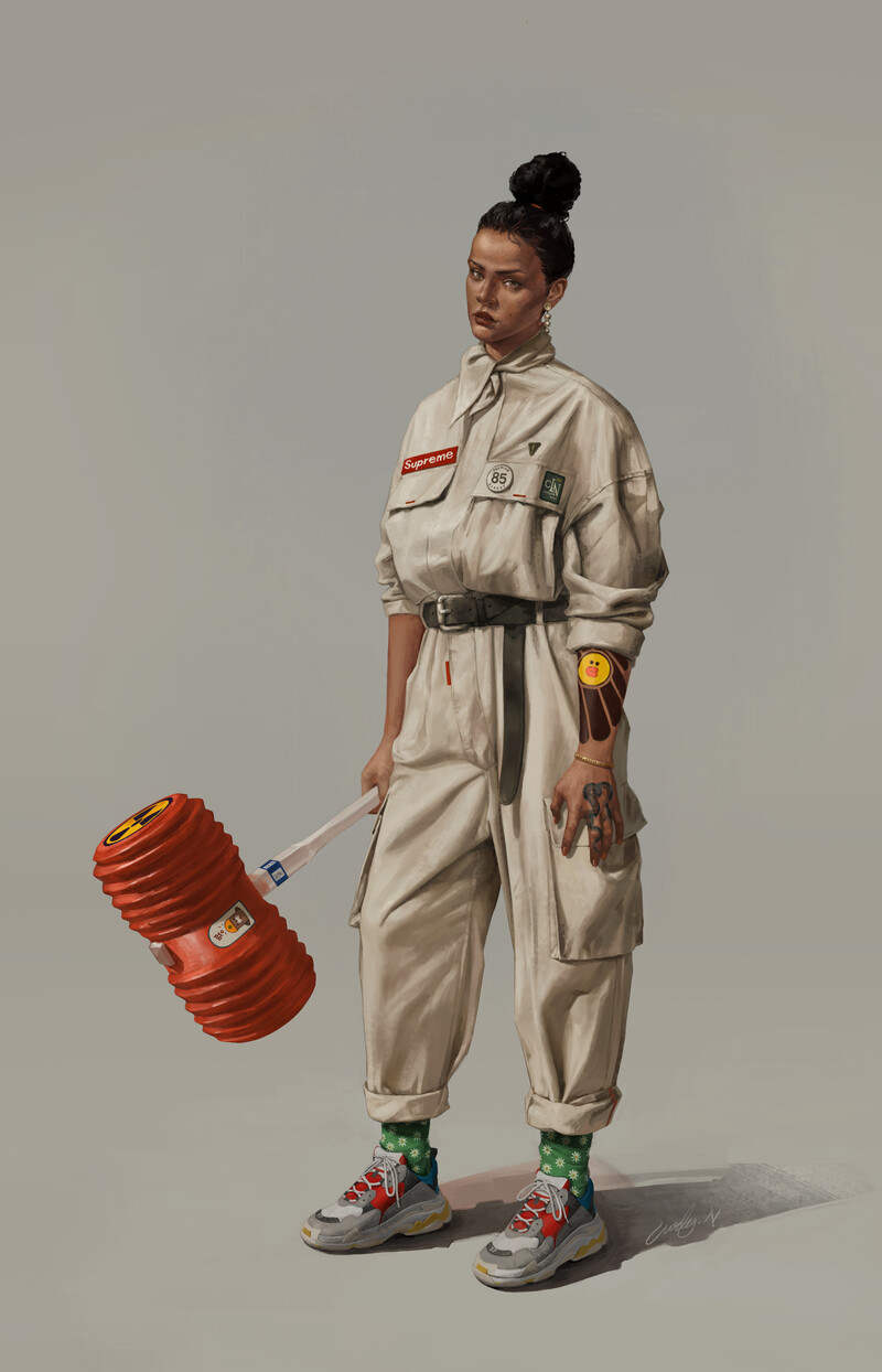 ArtStation - N Curly