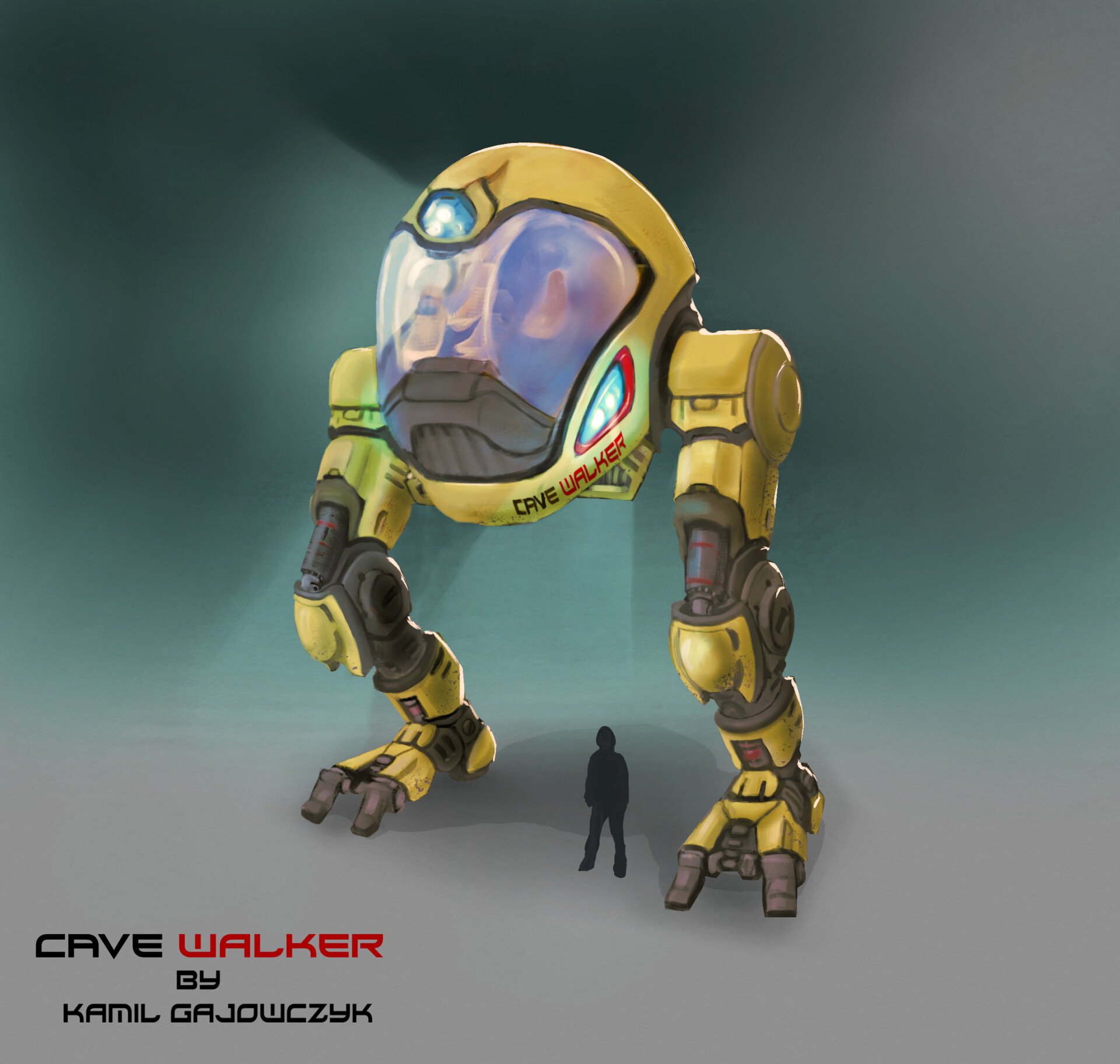 ArtStation - Cave walker
