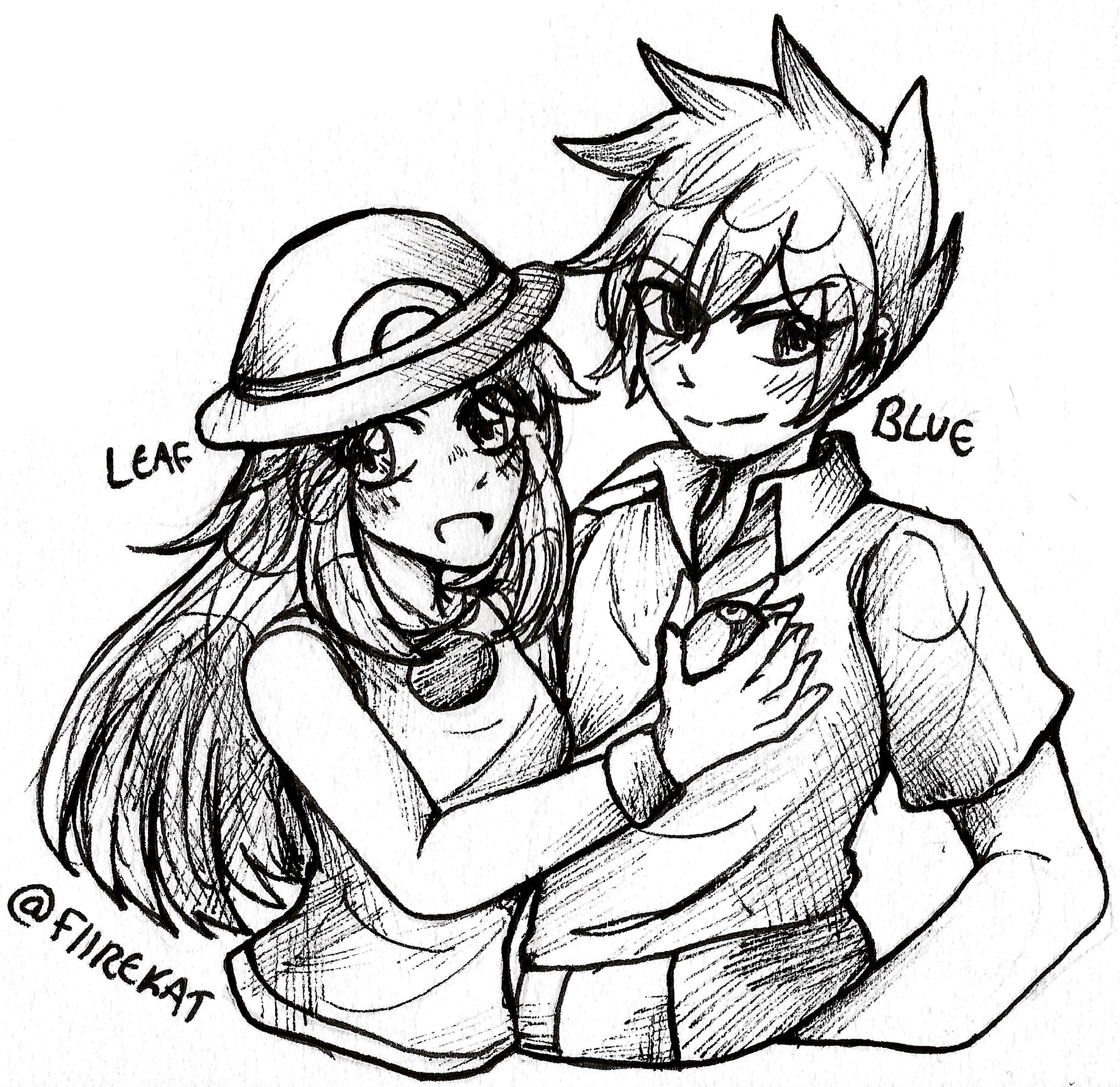 ArtStation - Leaf and Blue