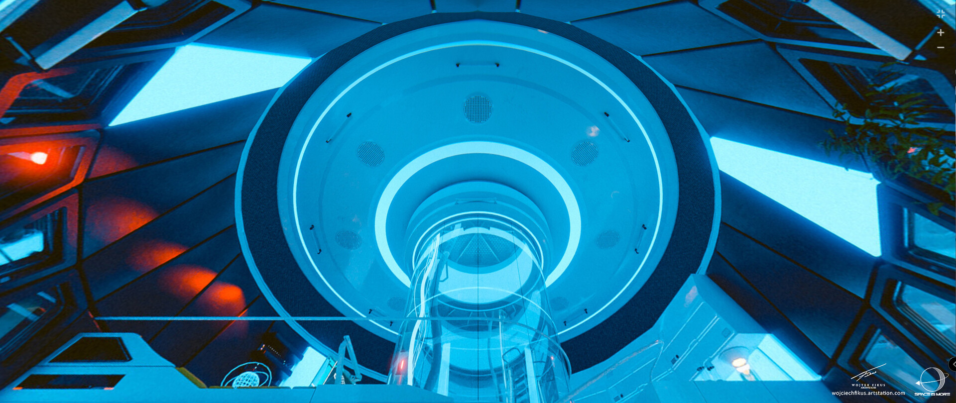 Wojtek Fikus - BFR Starship interior concept