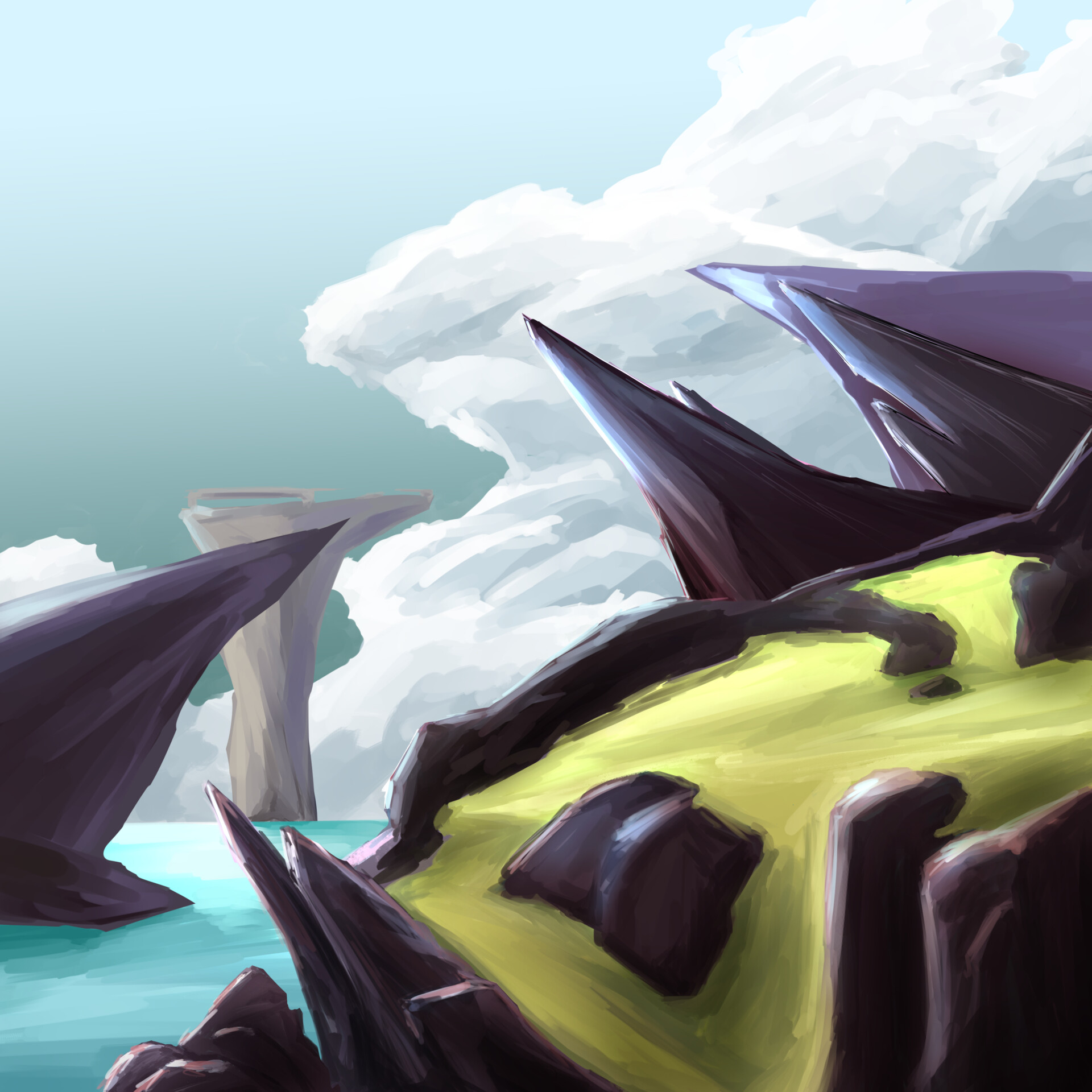 ArtStation - Landscape Doodle #2