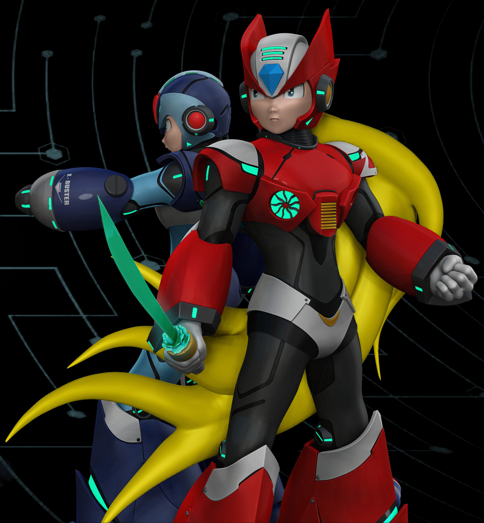 Megaman X Zero Buster