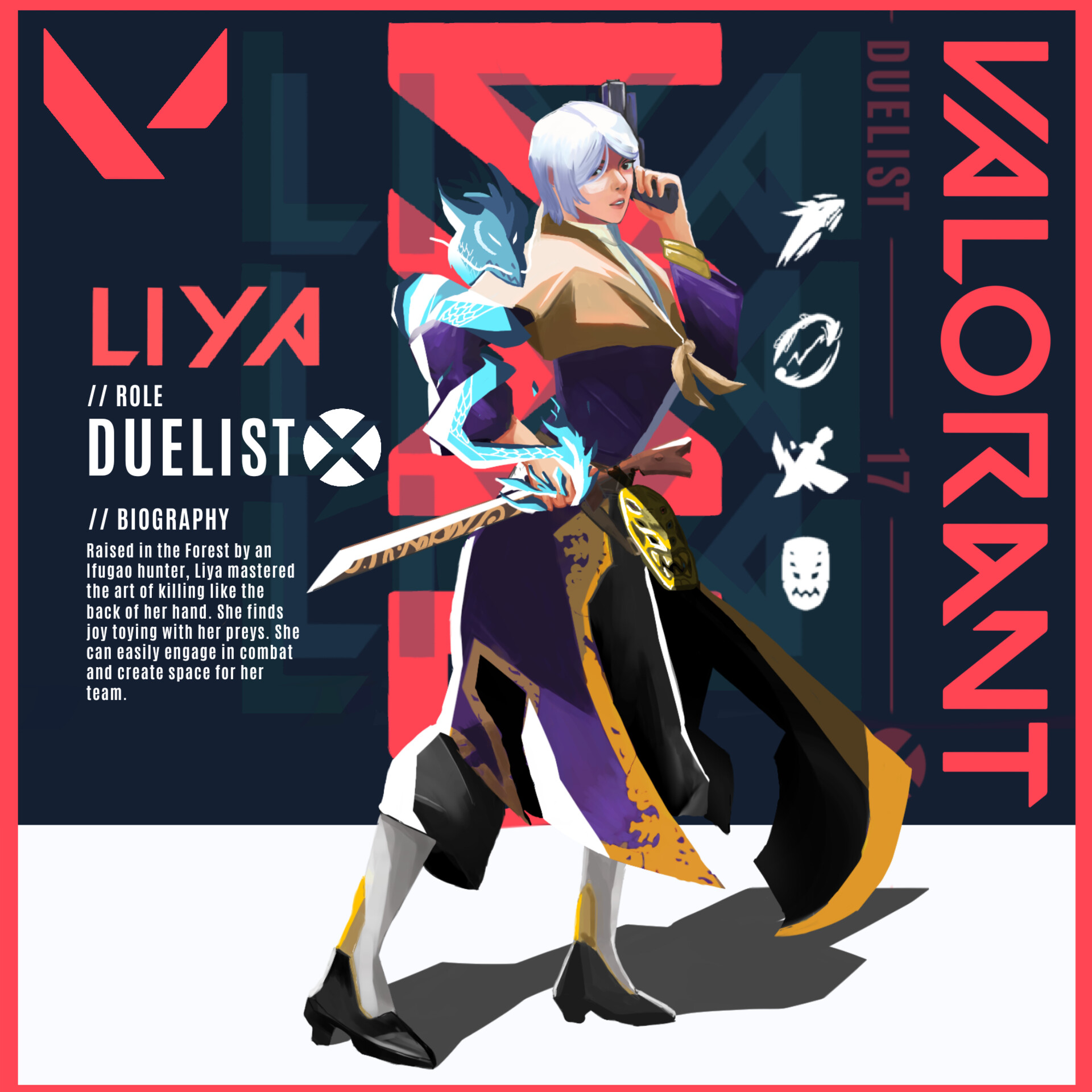 ArtStation - Custom Valorant Fanart