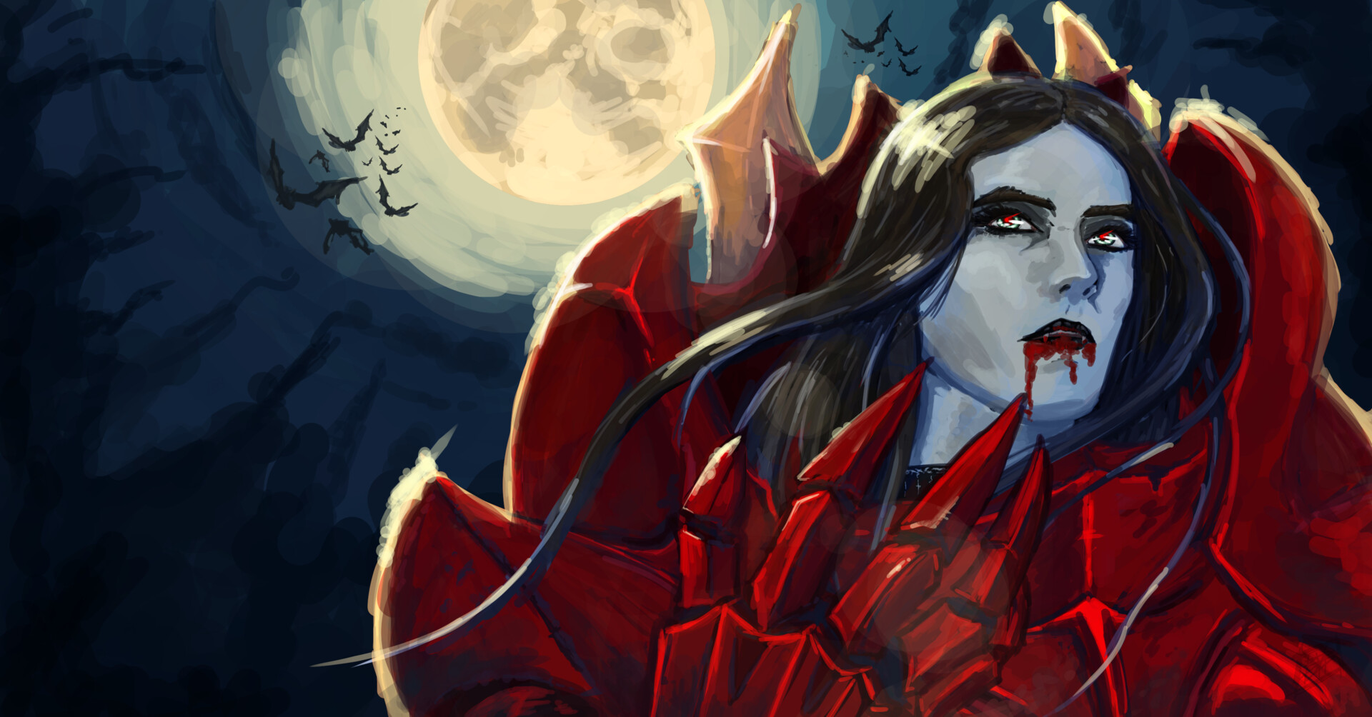 ArtStation - F.I._HALLOWEEN-2021_BLOOD KNIGHT