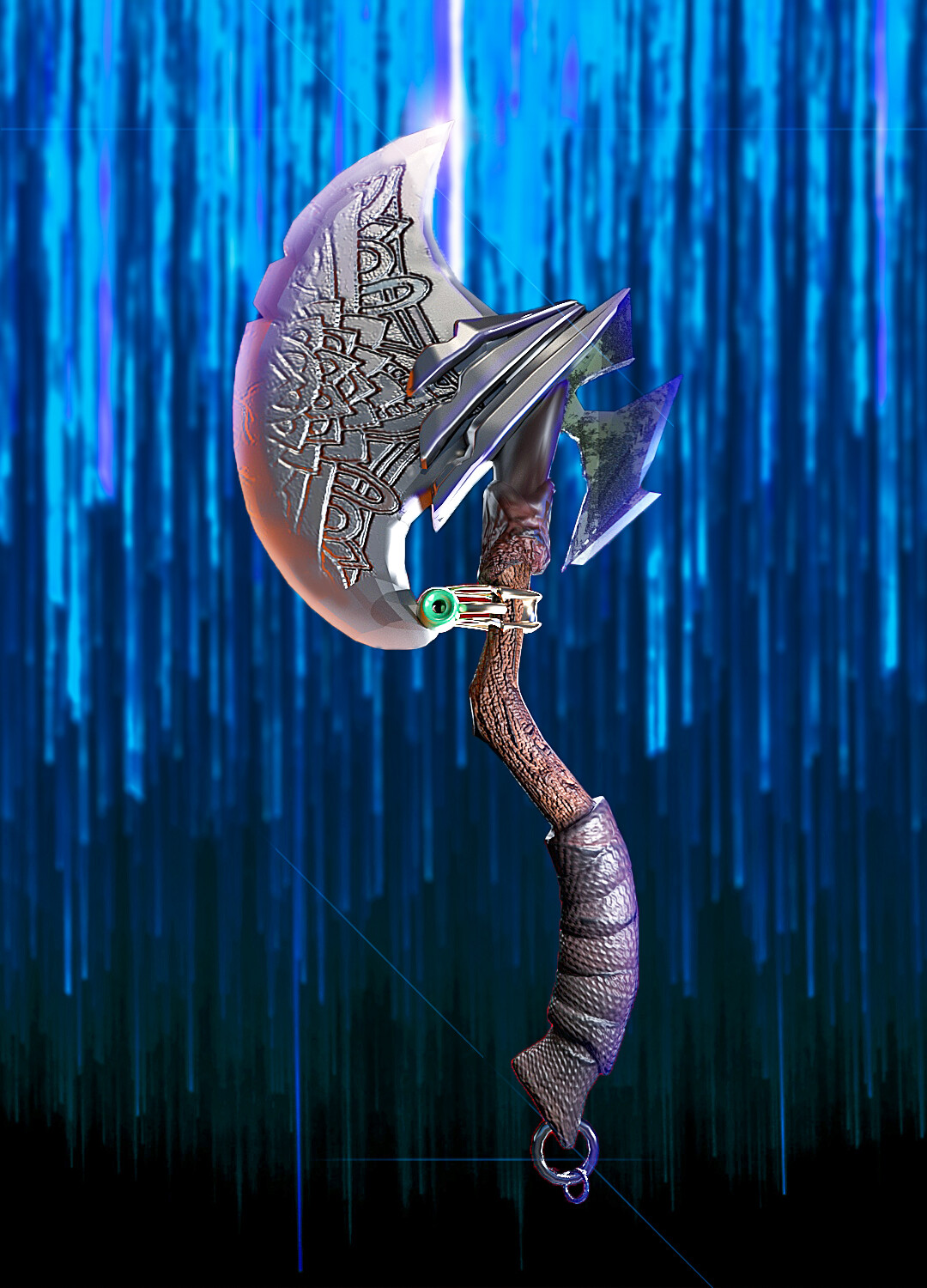 ArtStation - a mythological weapon kulhadi