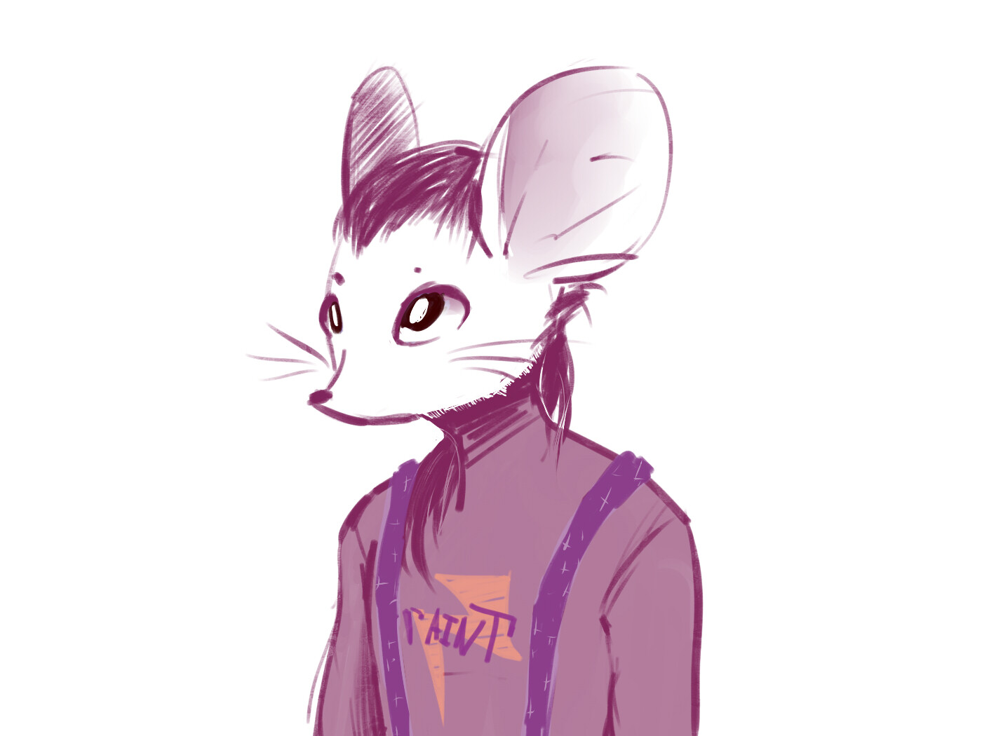 ArtStation - Sketch of the mouse Evdokim.