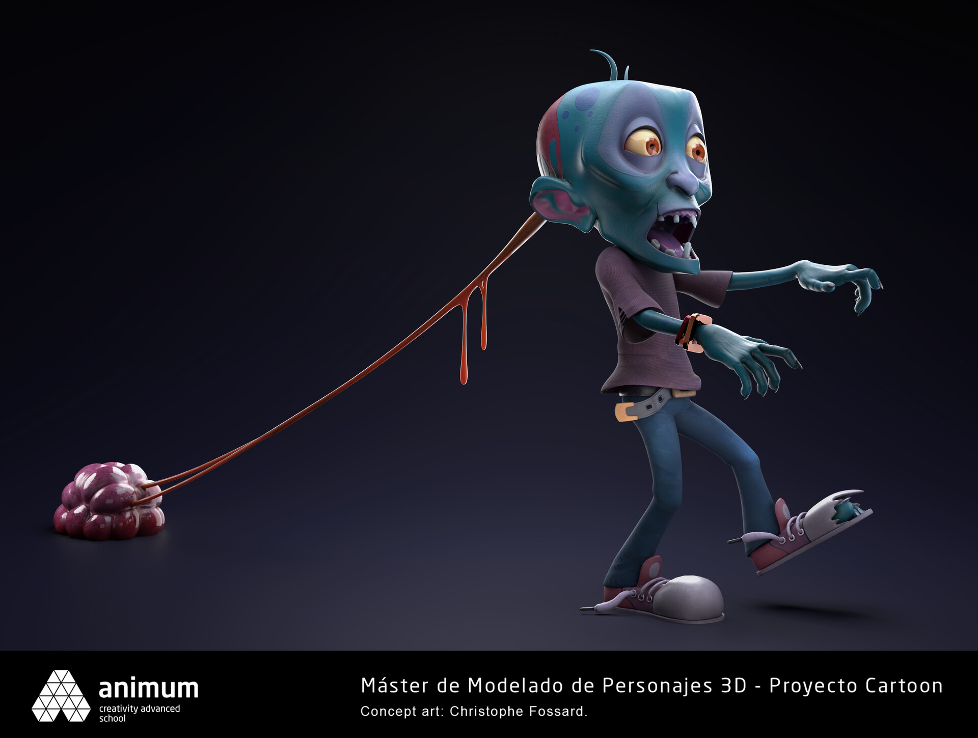 ArtStation - Stylized Zombie, Janire Iparraguirre