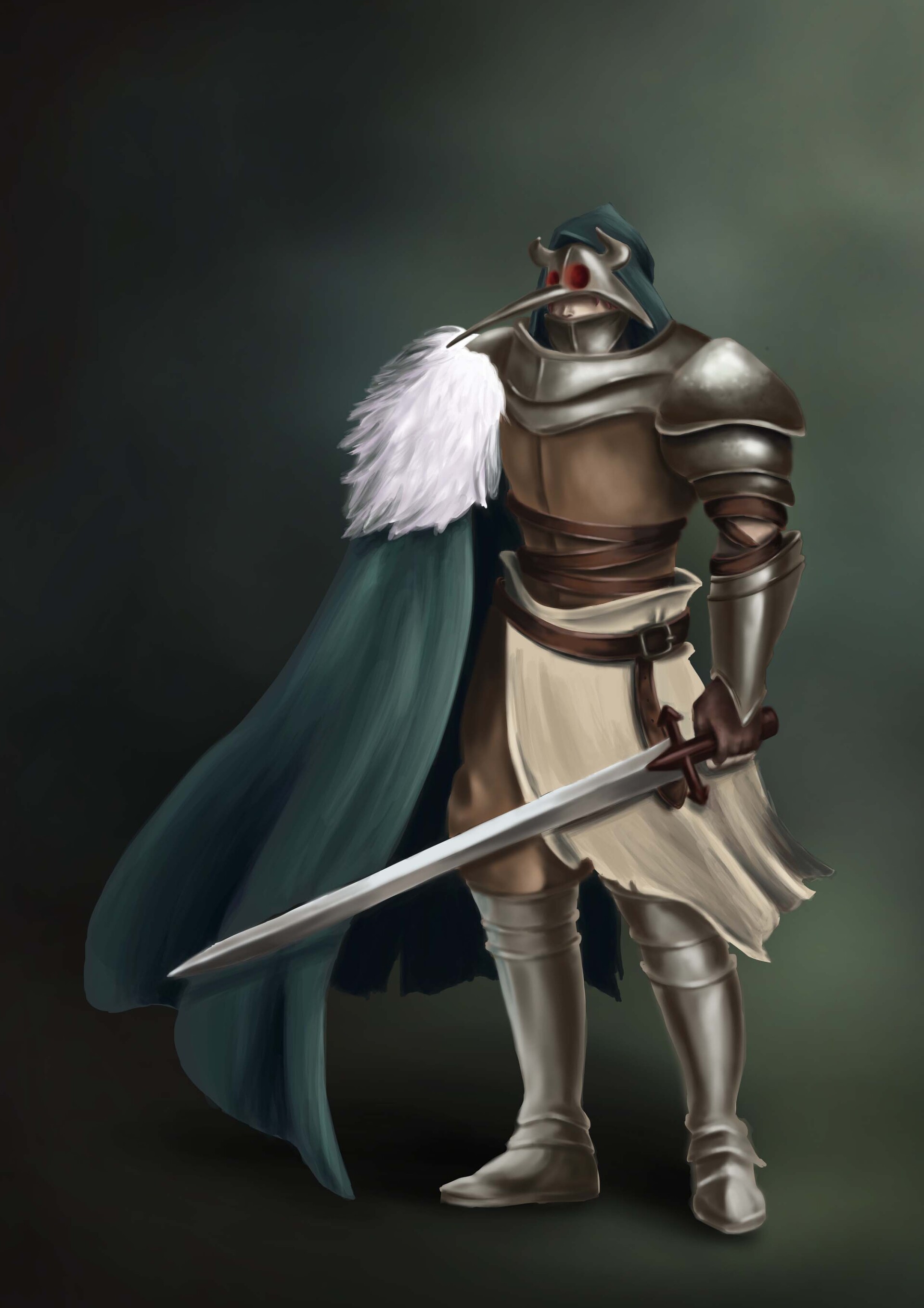 ArtStation - Bird knight