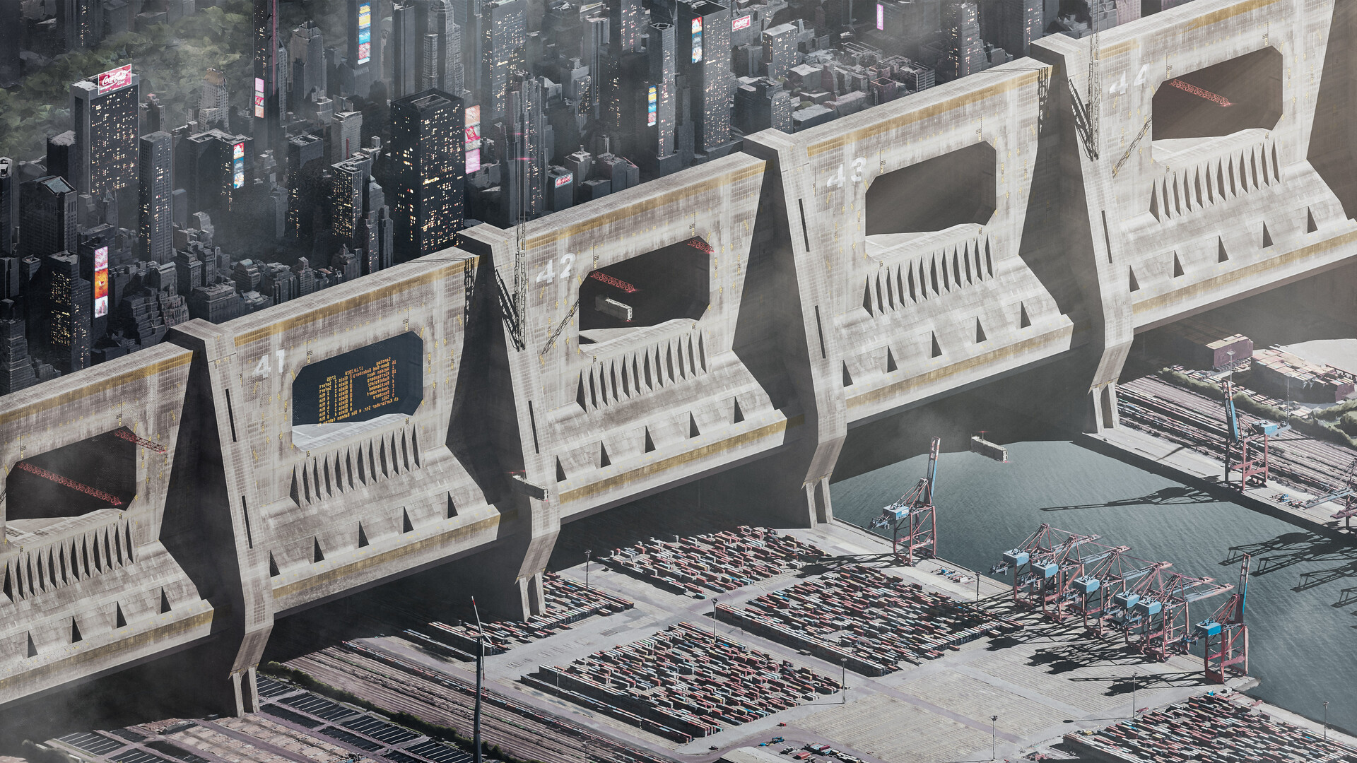 ArtStation - Mega City