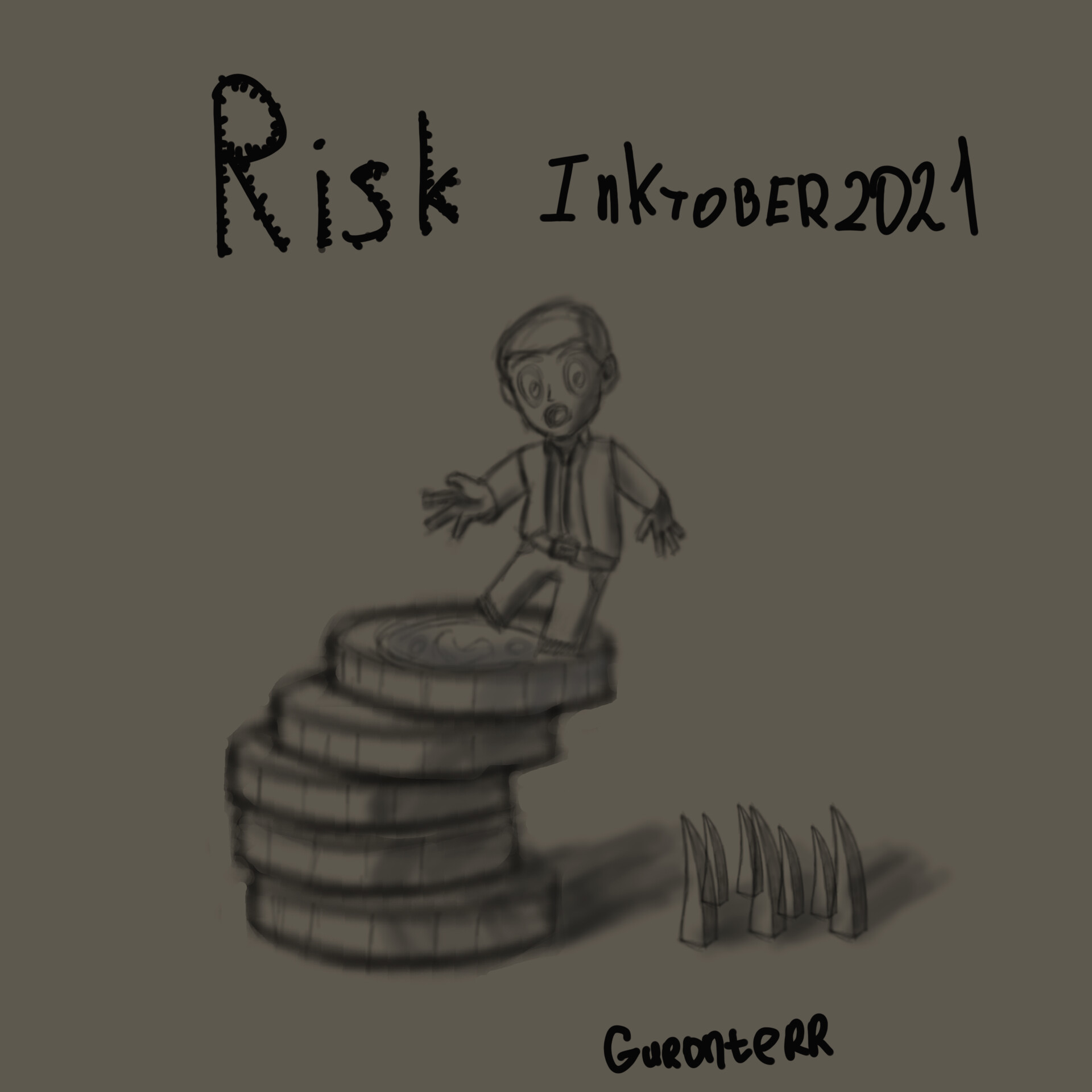 ArtStation - Risk (Inktober2021)