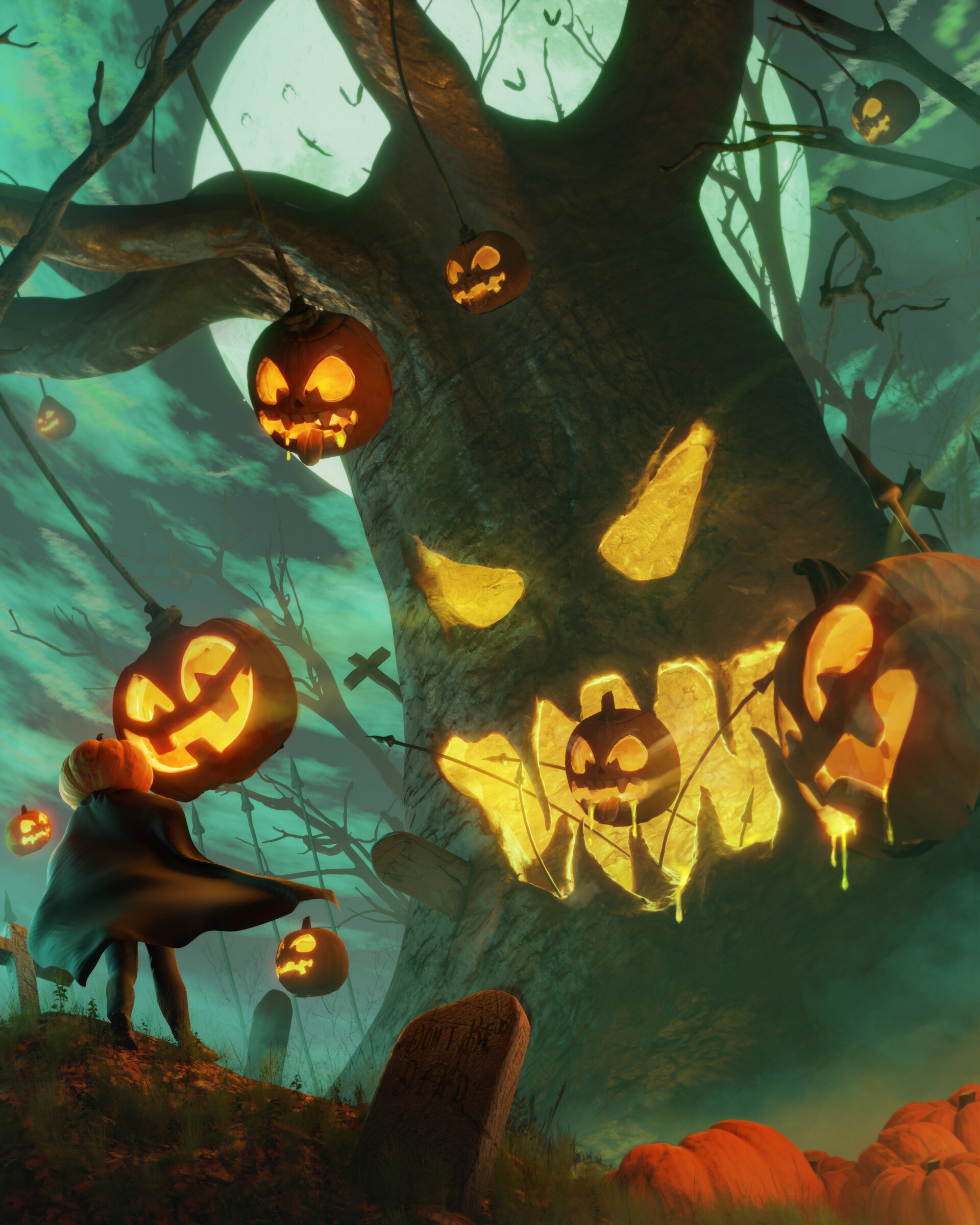 ArtStation - Spooked Out