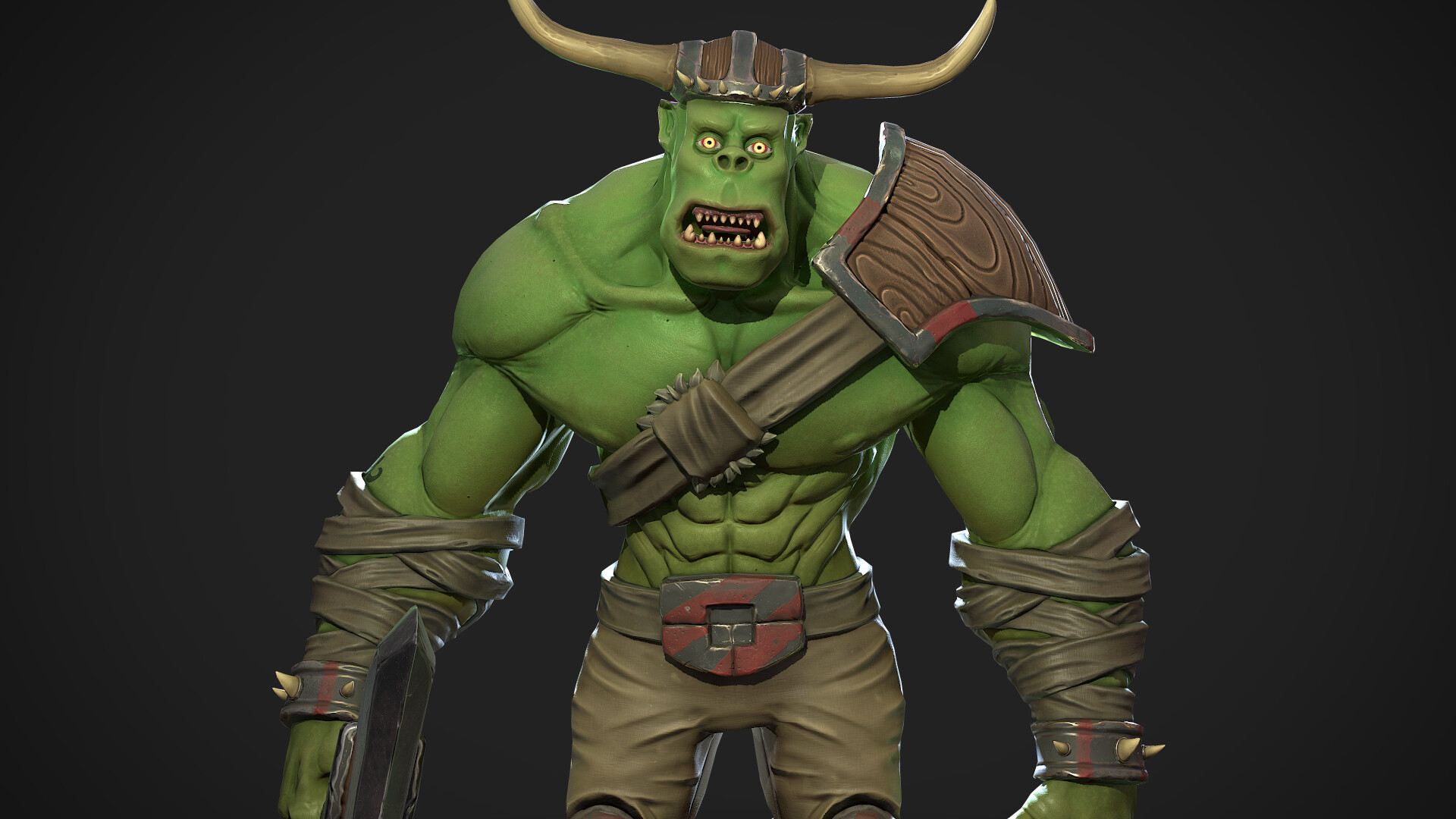 ArtStation - Grunt Textured