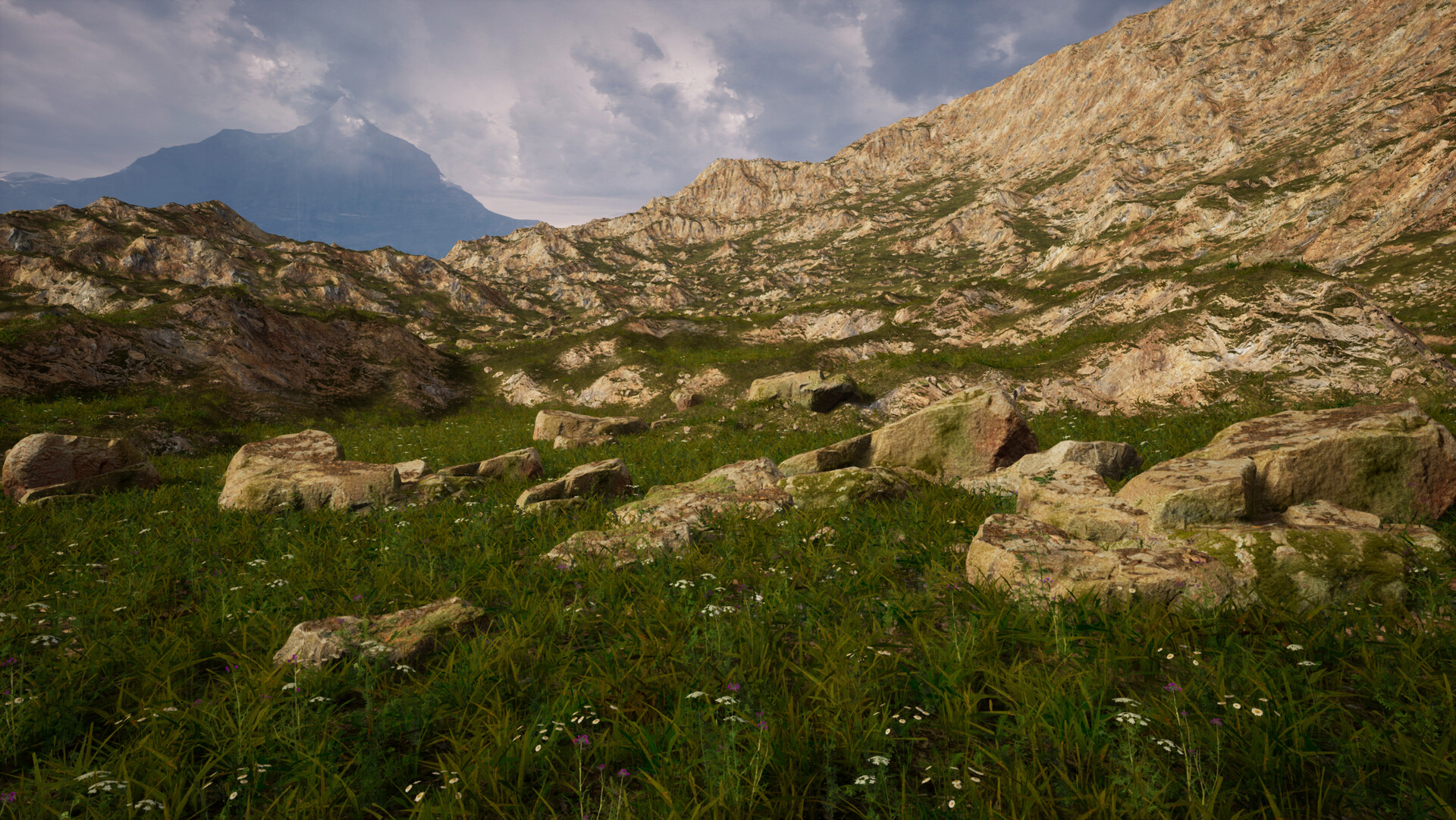 Jan Arenz - UE4: Landscape Auto Material - Alps