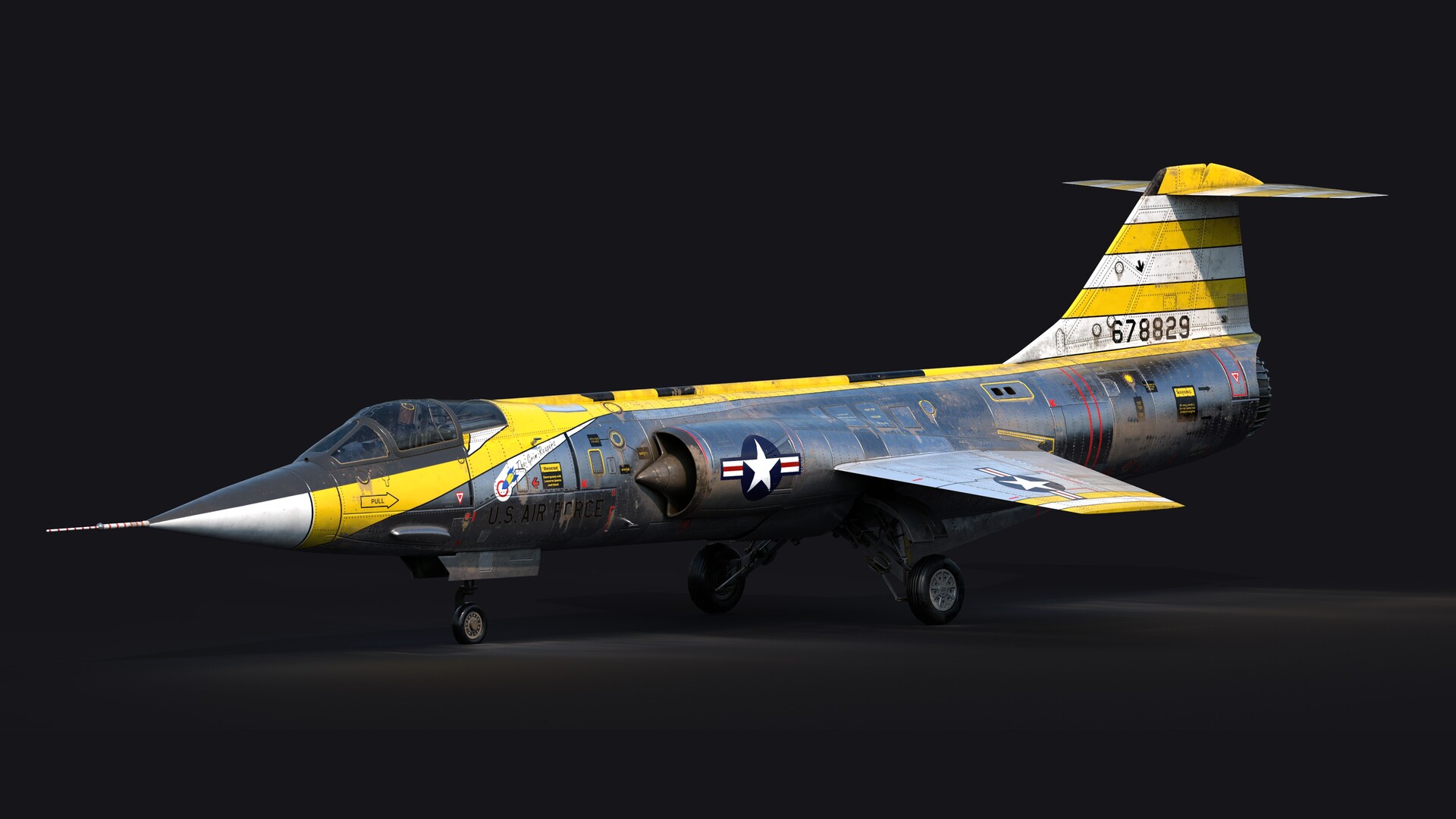 ArtStation - F-104 Starfighter