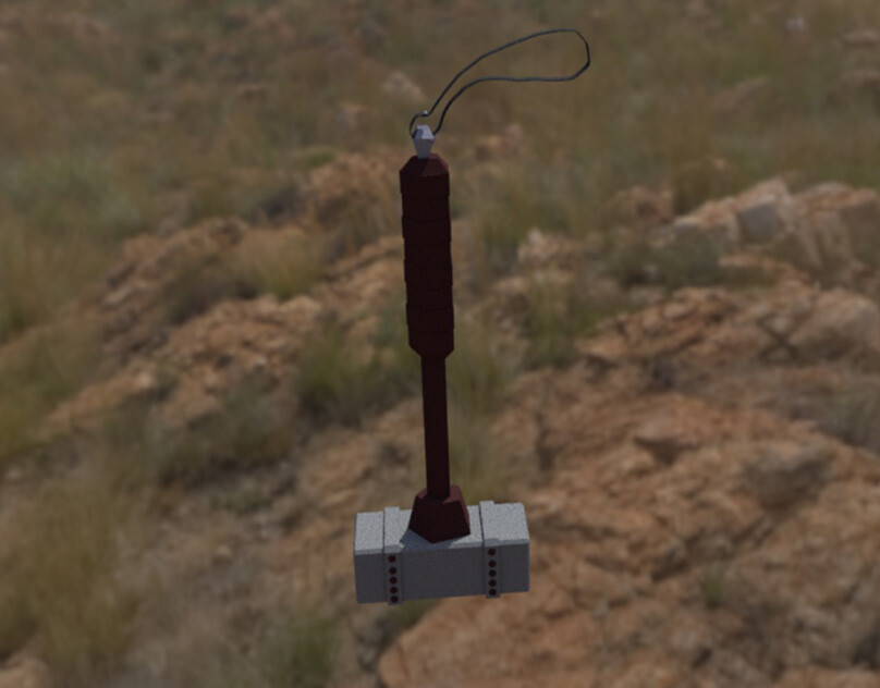 ArtStation - Hammer Modeling and Texturing First Assignment