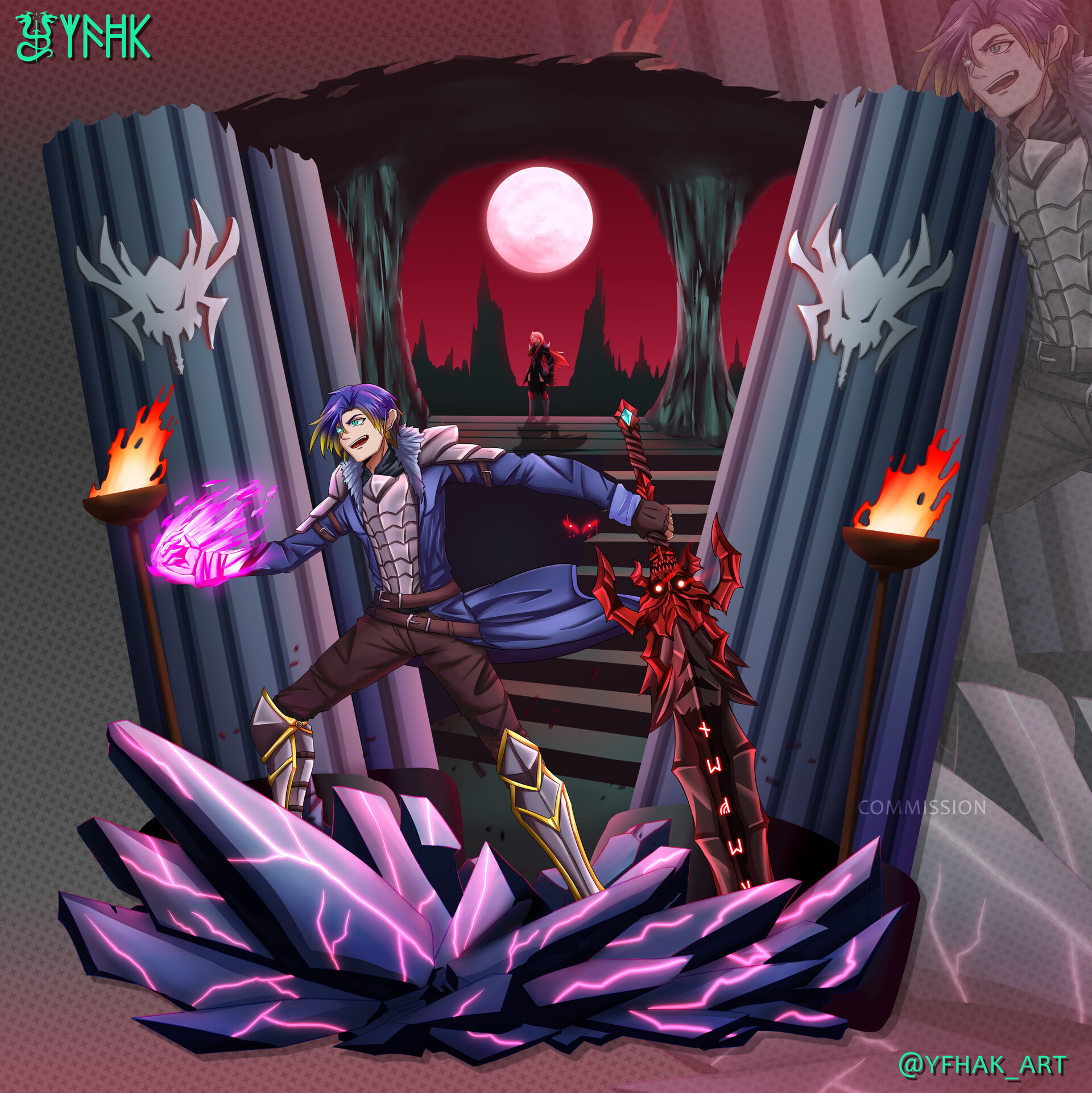 ArtStation - Raven the Runebreaker