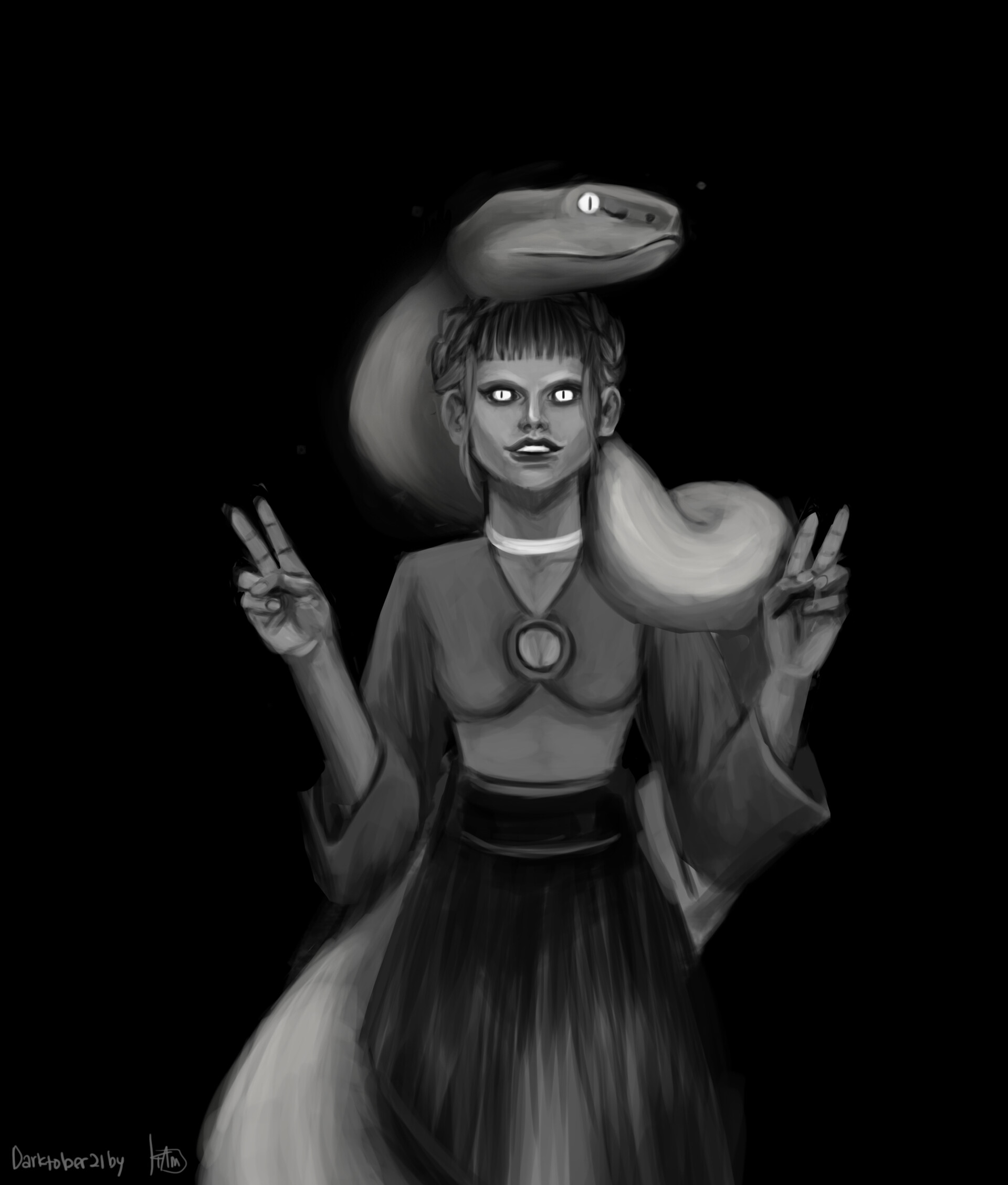 ArtStation - Snake Girl