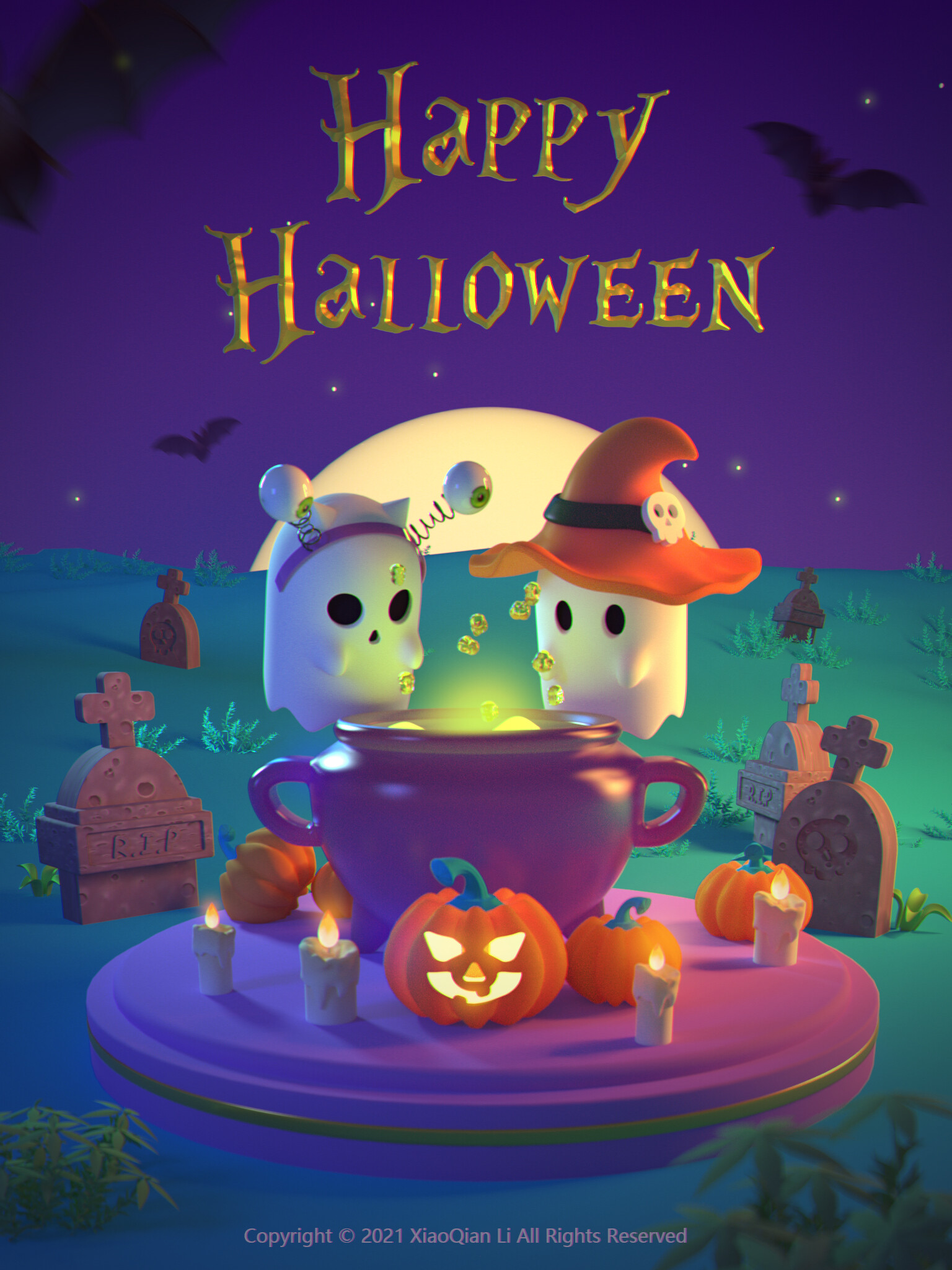 ArtStation - Halloween DAY