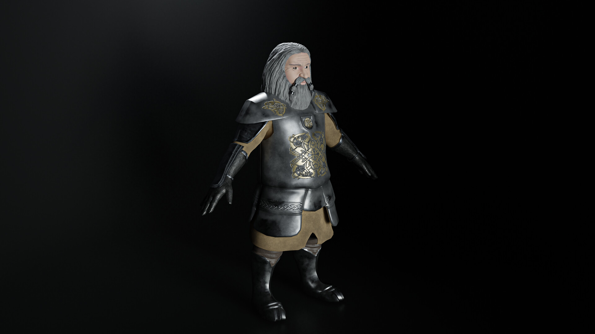 ArtStation - dwarf king